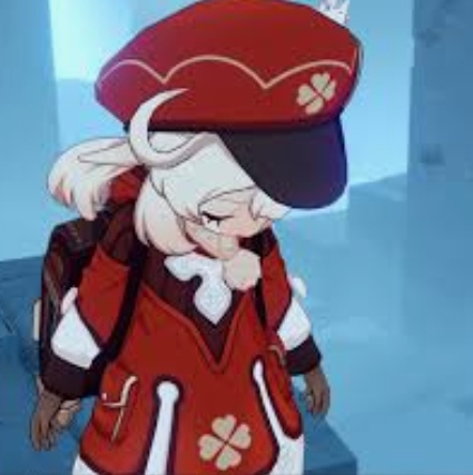 Klee is so sad. Give her your mom's credit card number to make her ...