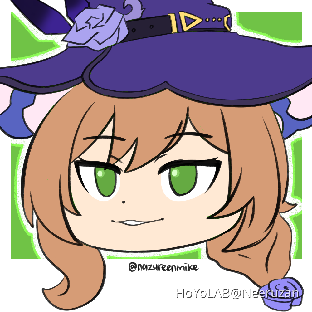 Day 189 until I reach Level 12: Simple chibi of Lisa! Genshin Impact ...