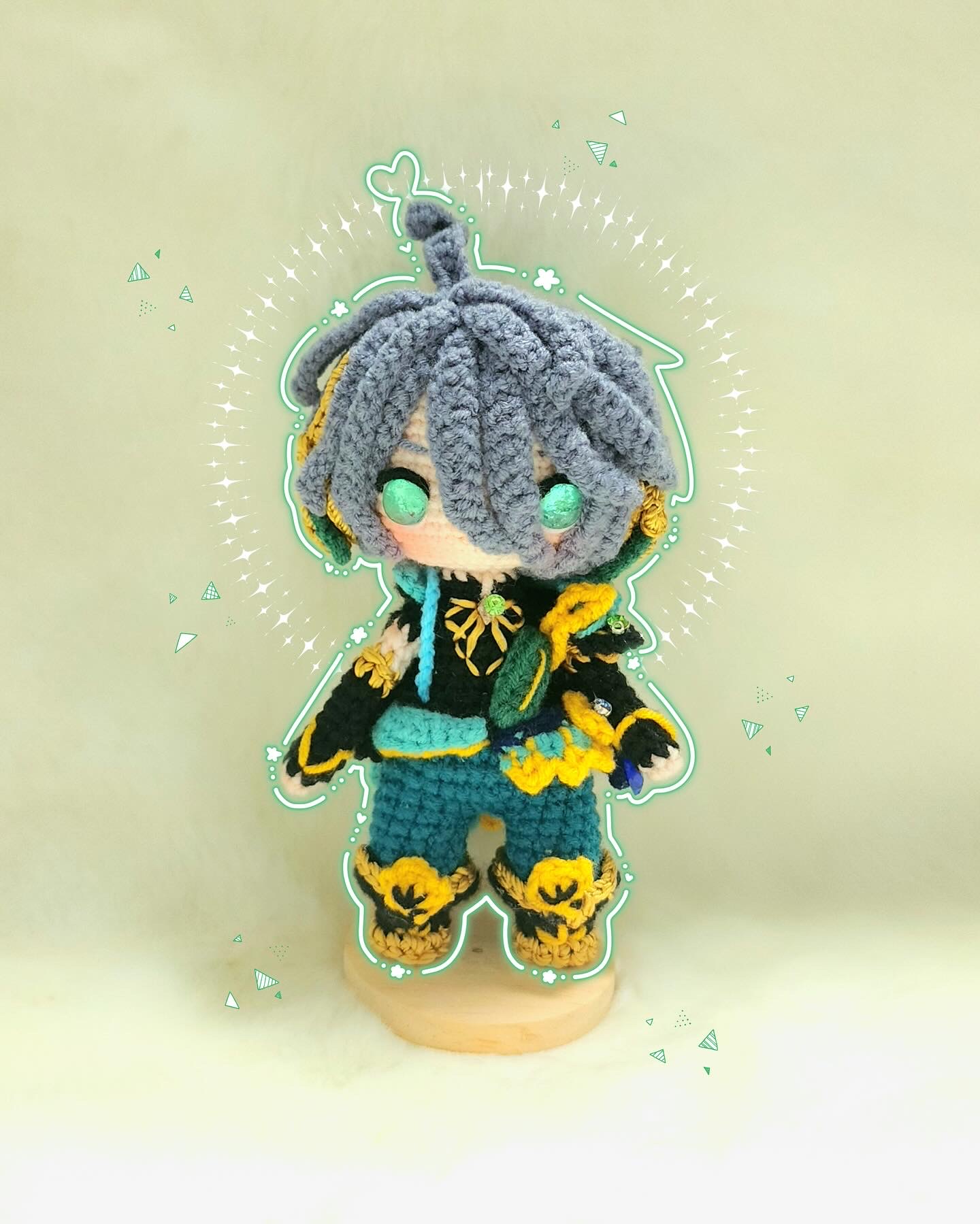 Alhaitham Handmade Crochet Genshin Impact | HoYoLAB