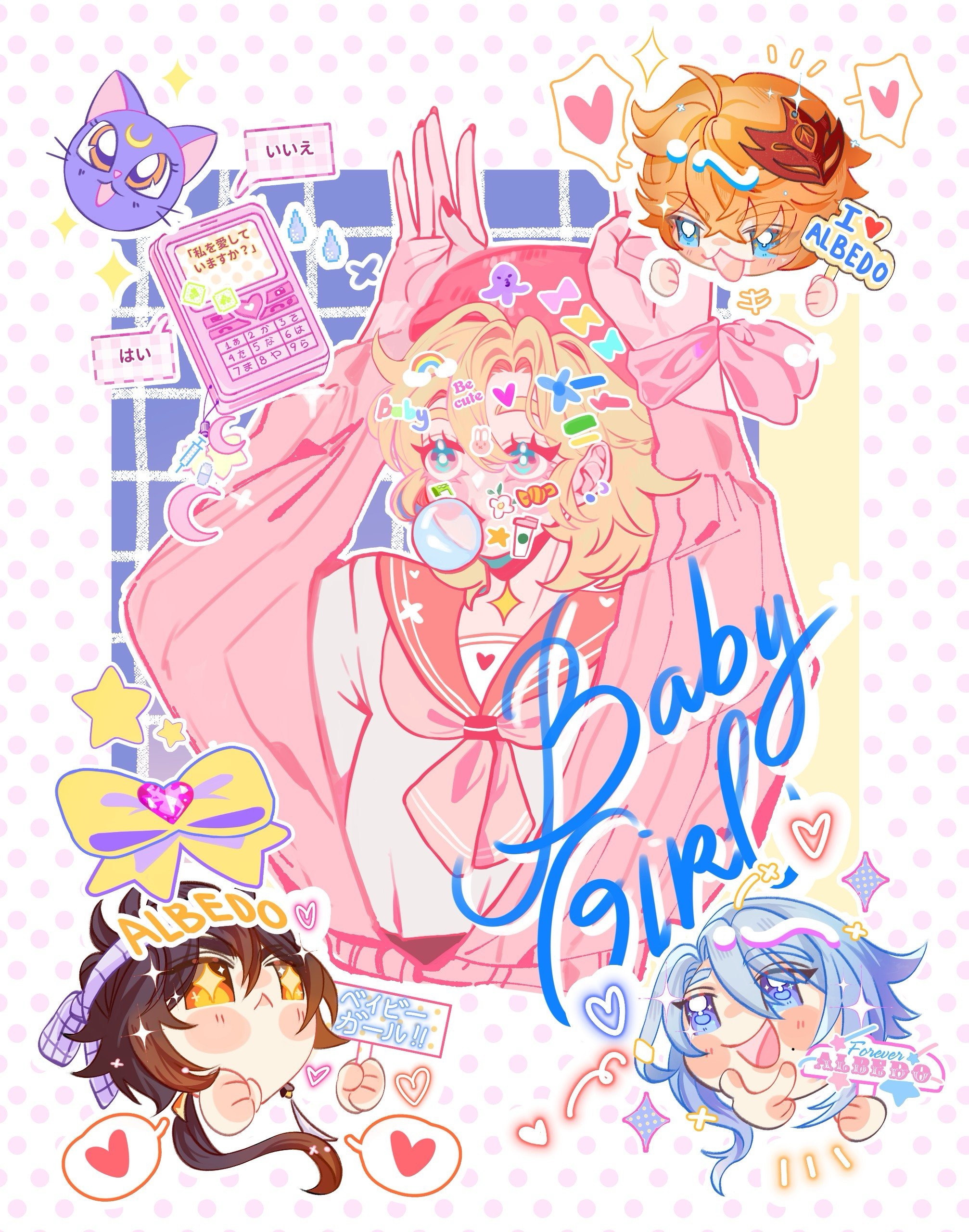 Albedo baby girl Genshin Impact | HoYoLAB