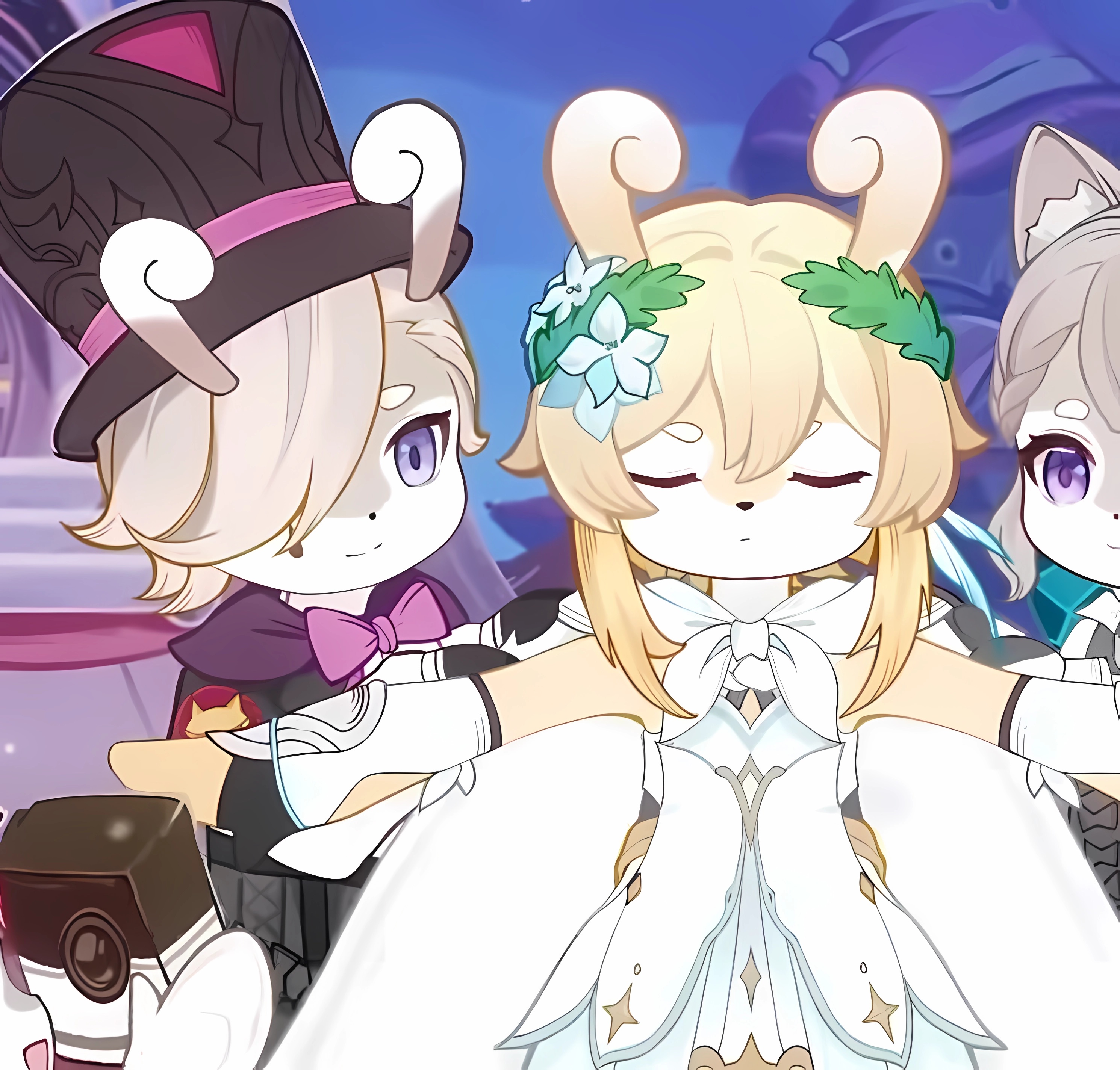 LYNEY & LUMINE AS MELUSINES Genshin Impact | HoYoLAB