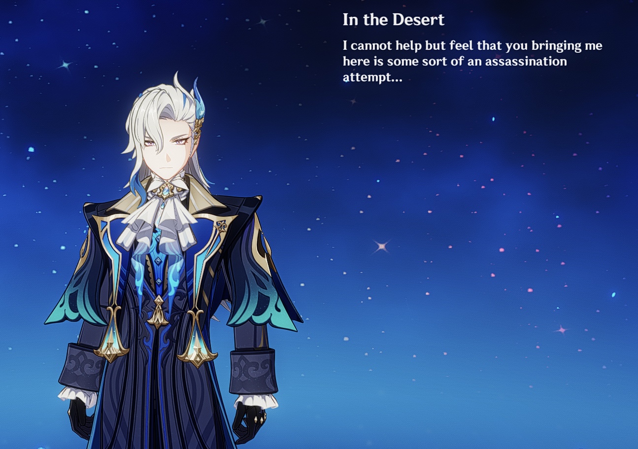 Theme 2: Neuvillette's most memorable dialogue/storyline Genshin Impact ...