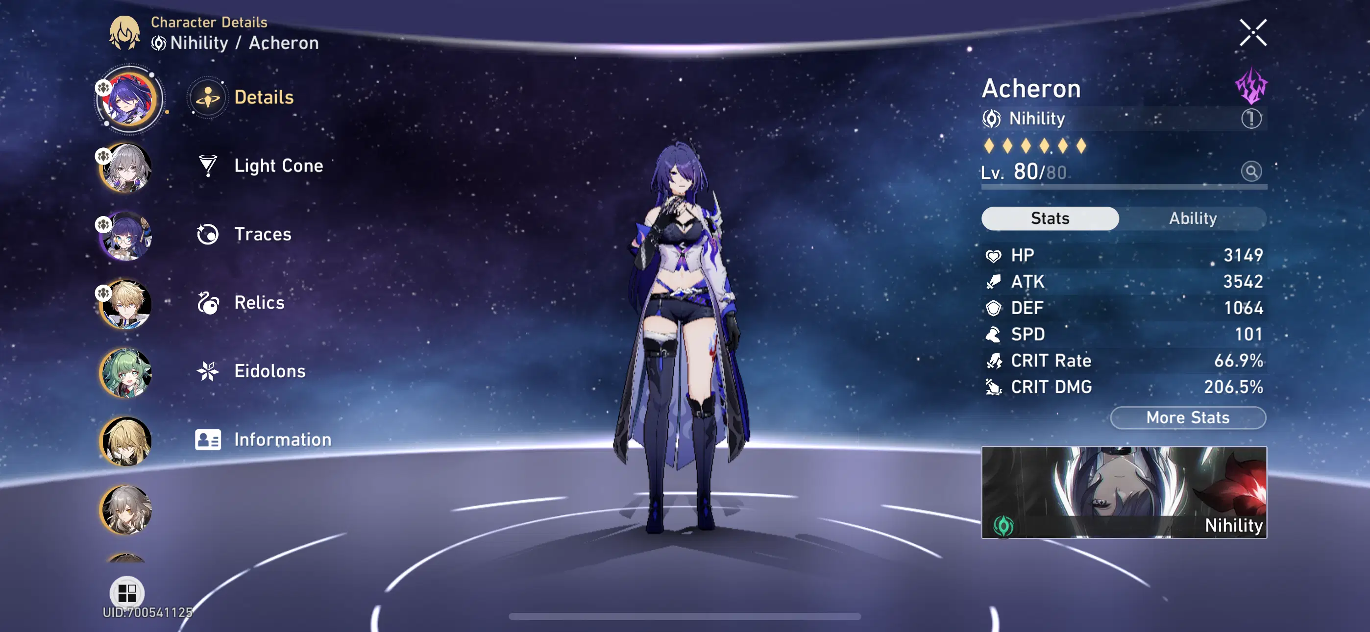 Acheron Update Honkai: Star Rail | HoYoLAB