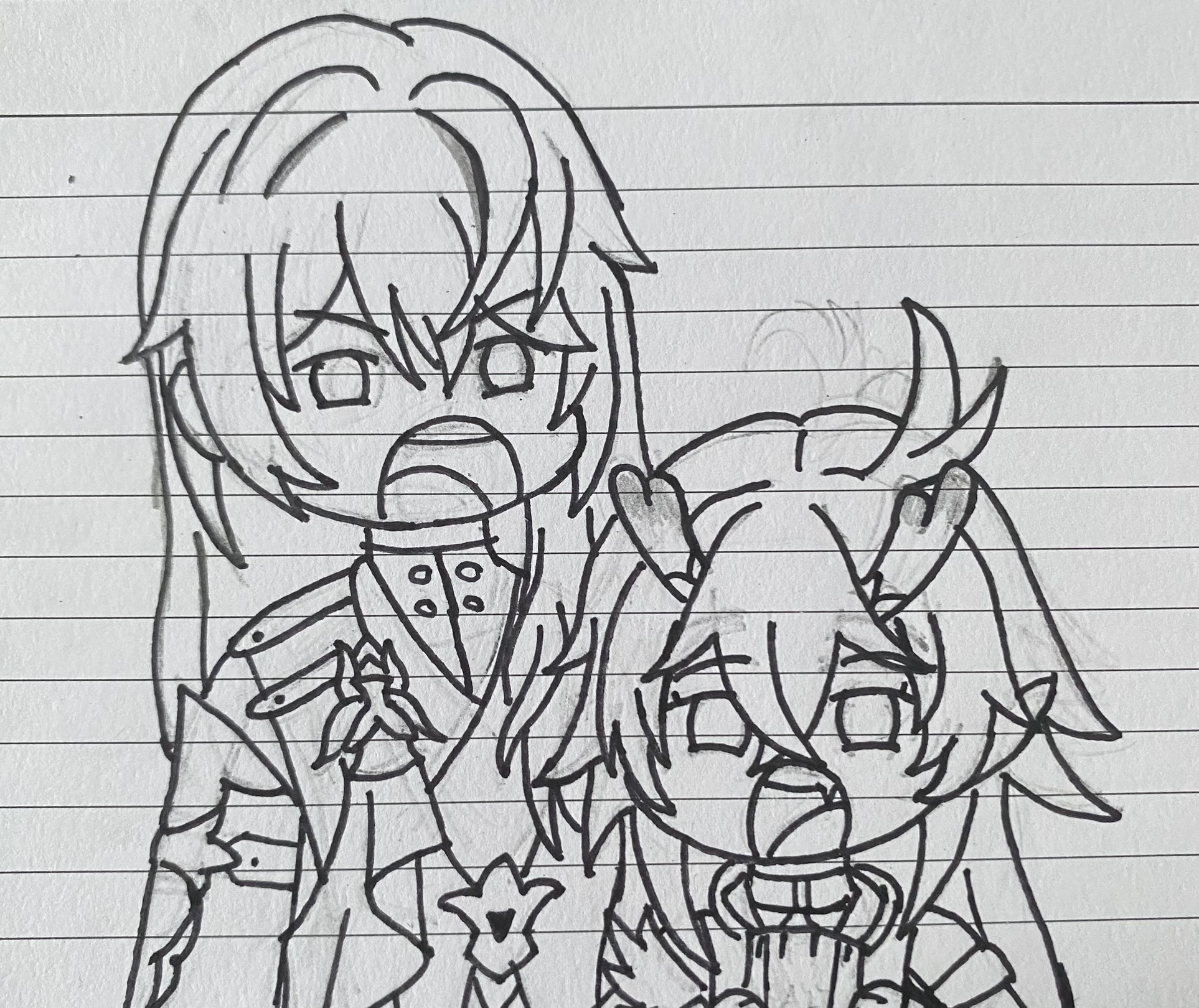 Idk what this is but its kinda funny that i had to draw it Honkai: Star ...