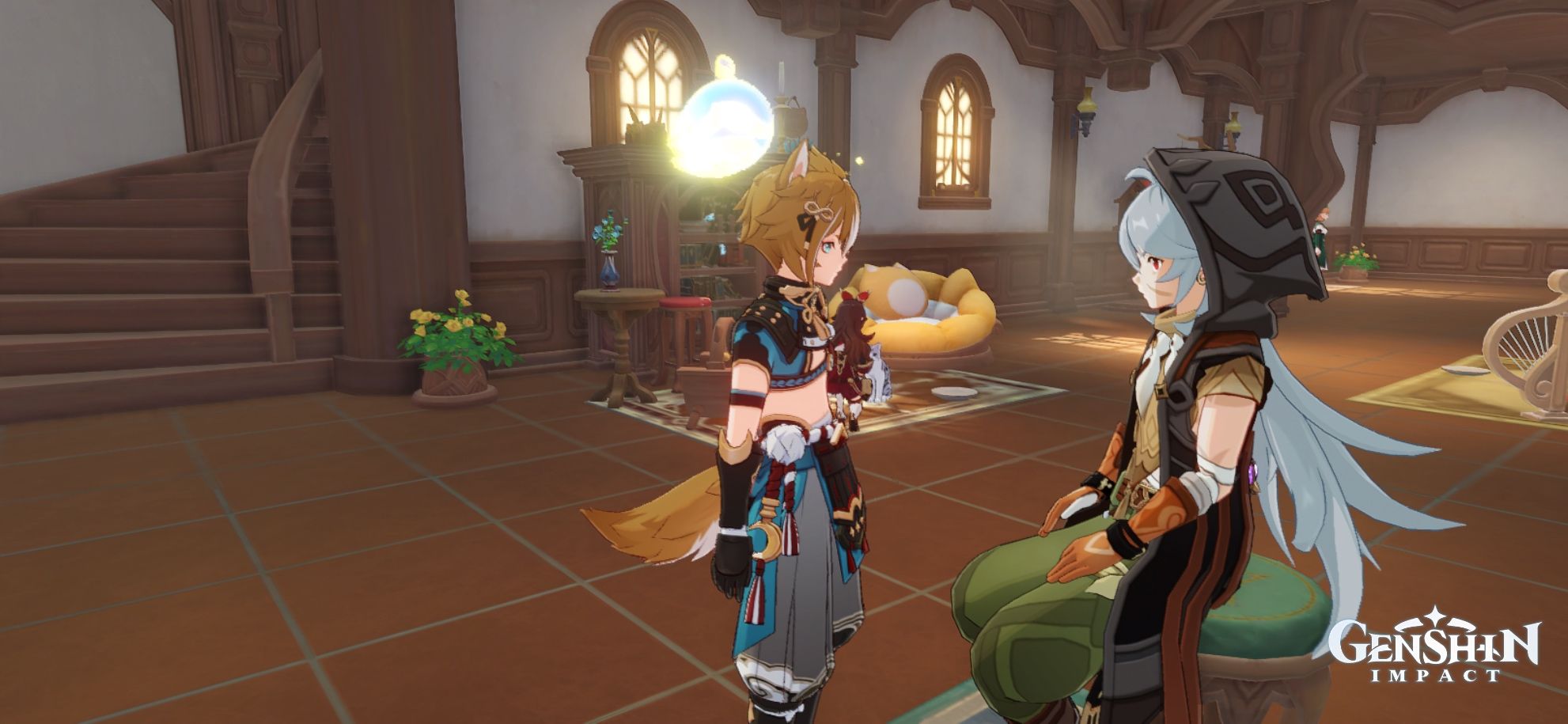 Gorou and Razor meet. Genshin Impact | HoYoLAB