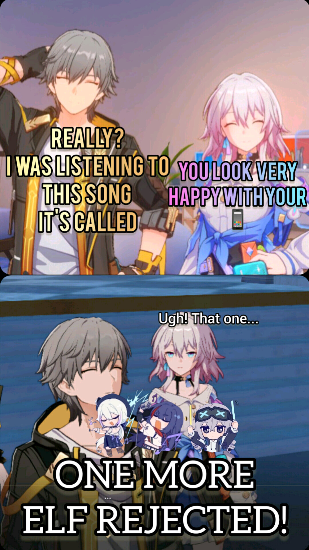 "The secret Shin Megami Tensei Noturne cover made by the HI3 Main Trio ...