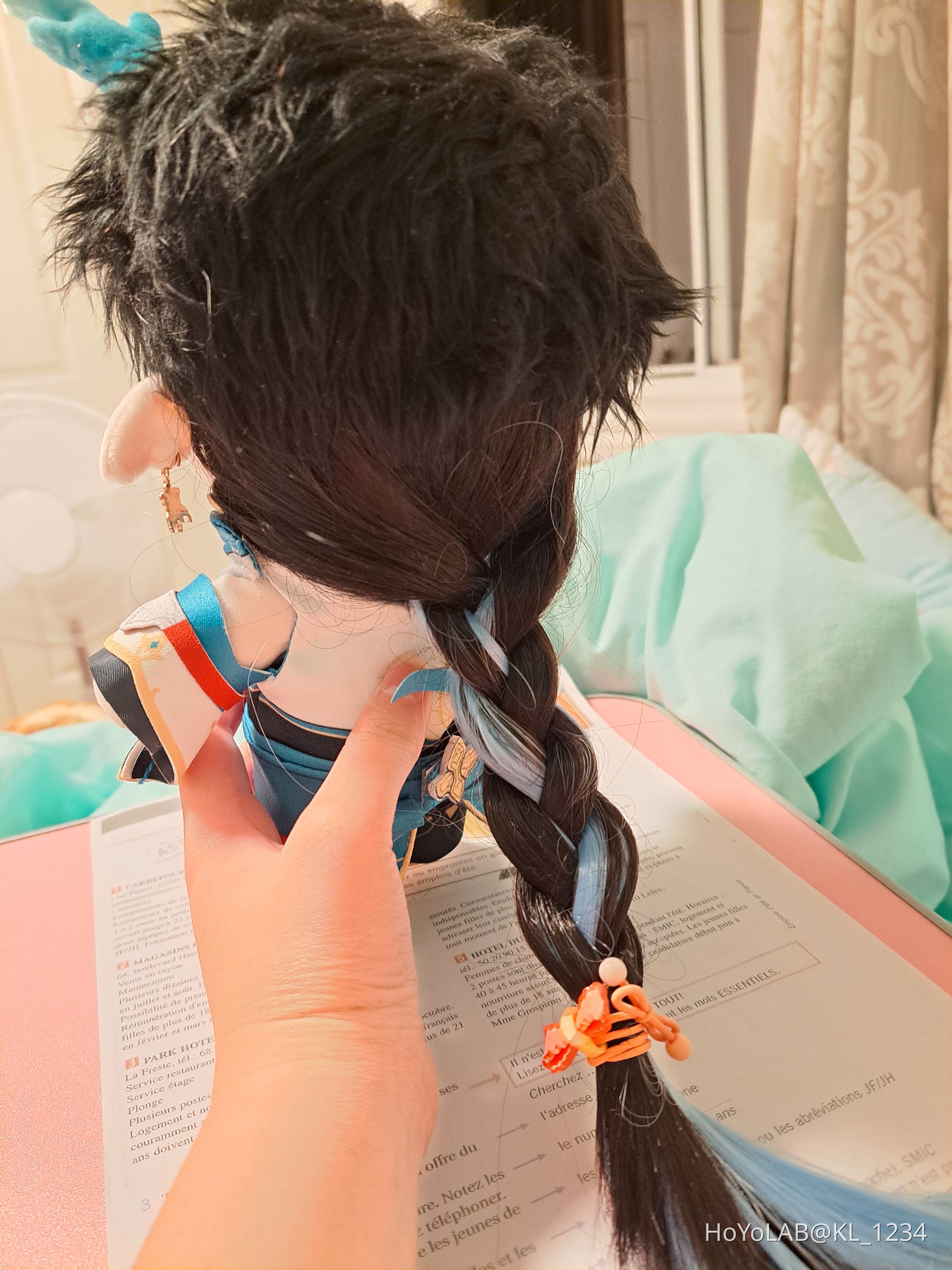 Why does DHIL plush look good with a braid Honkai: Star Rail | HoYoLAB