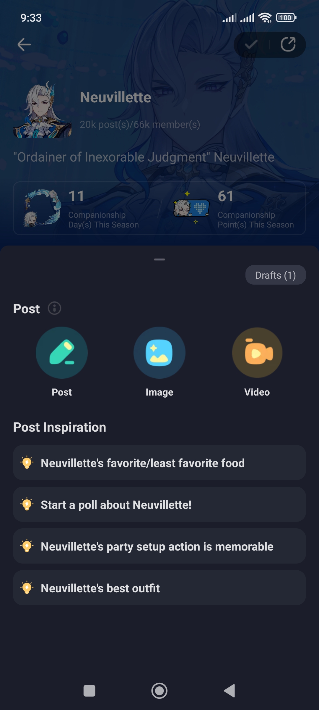 Neuvillette's favorite/least favorite food Genshin Impact | HoYoLAB
