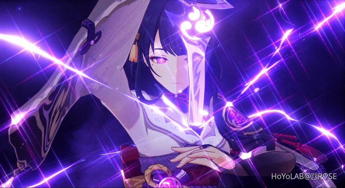 Raiden shogun fan badge post#3 Genshin Impact | HoYoLAB