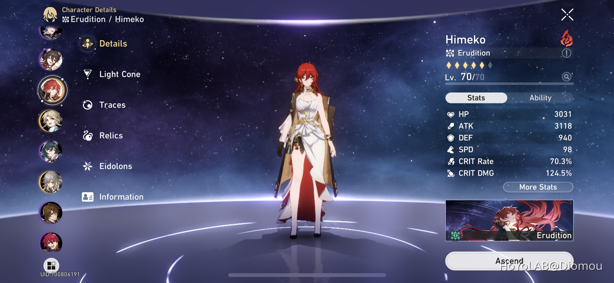 Rate the Himeko build! Honkai: Star Rail | HoYoLAB