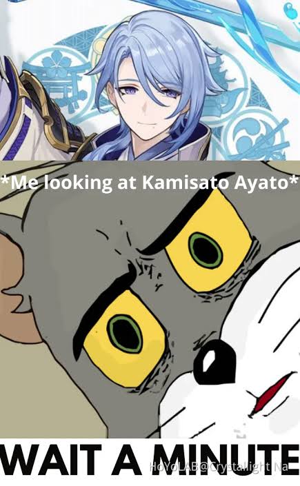 Ayato meme Genshin Impact | HoYoLAB