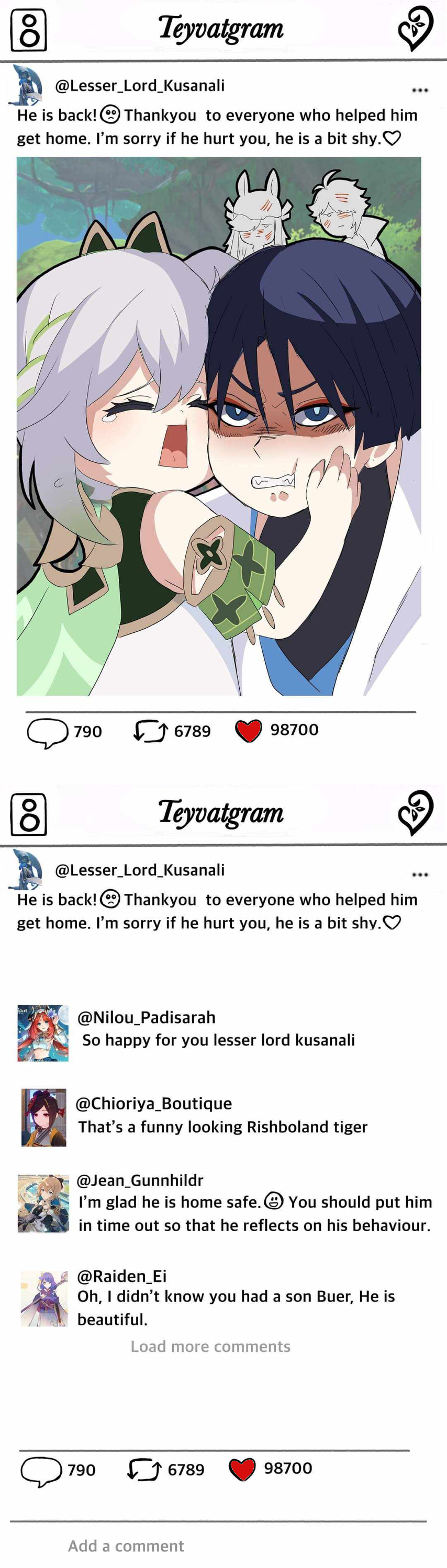 This just in! Wanderer has been reunited with his mother! (Part 3 ...