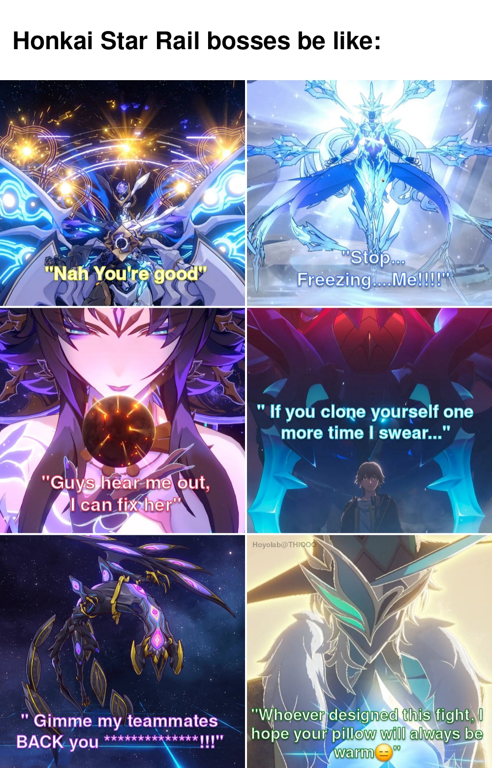 HSR bosses are really something else🫠 Honkai: Star Rail | HoYoLAB