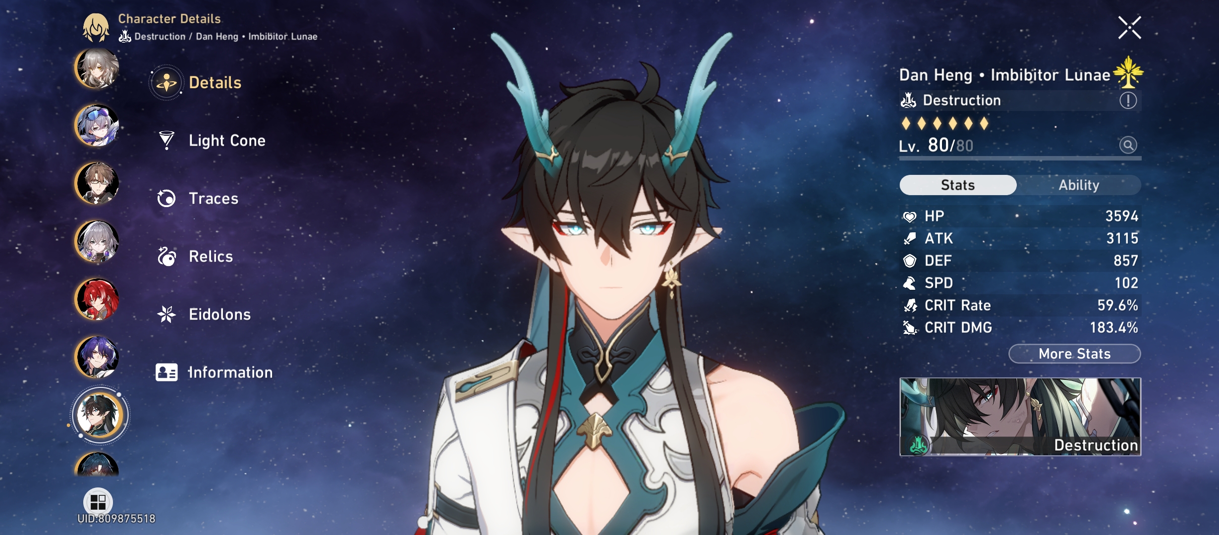 DHIL build Honkai: Star Rail | HoYoLAB