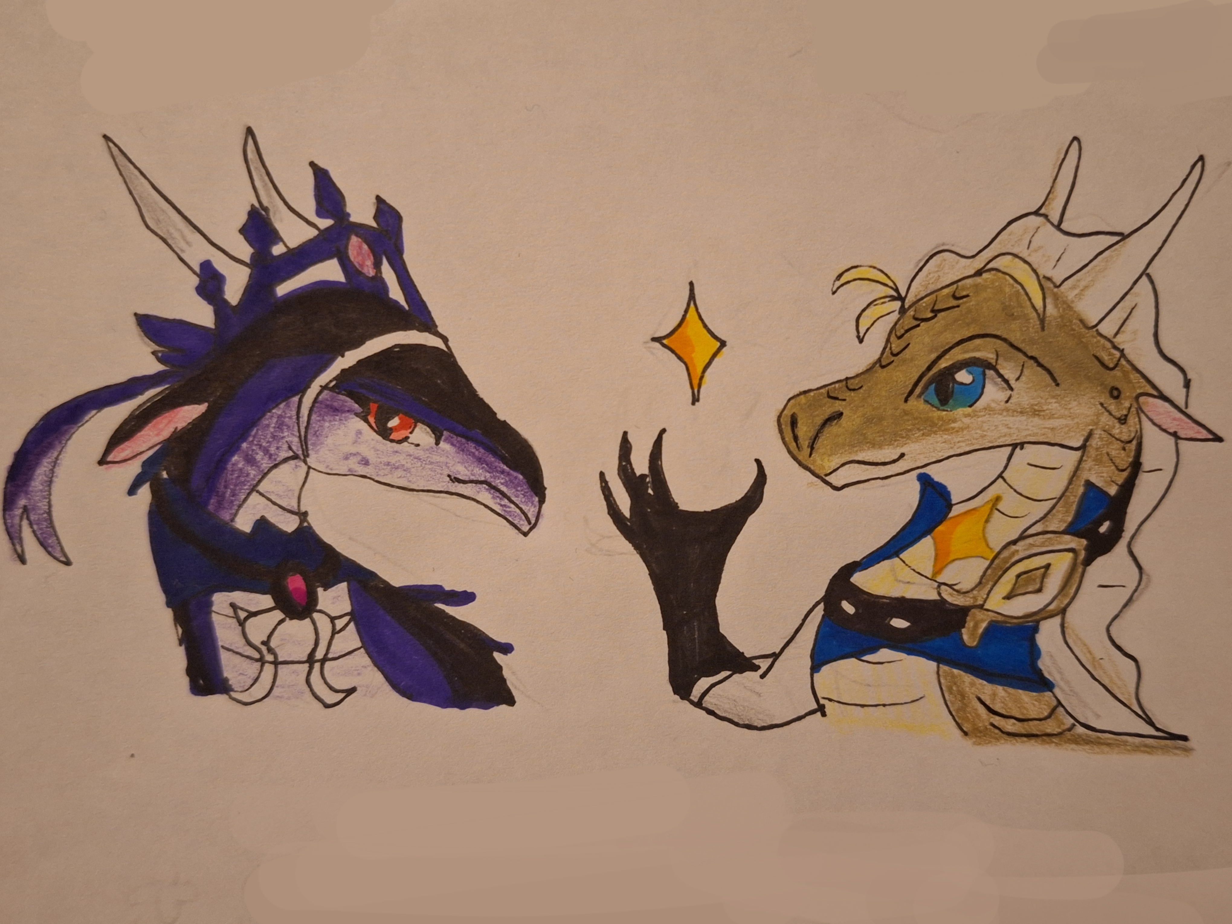 4 more characters from monstadt as dragons!! (Wings of fire) Genshin ...