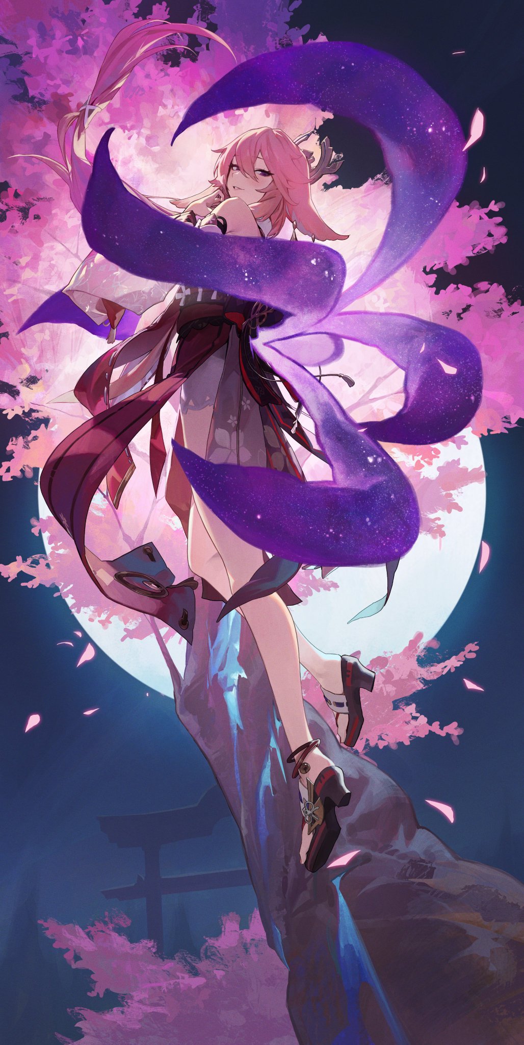 Yae Miko (art by モ誰) Genshin Impact | HoYoLAB