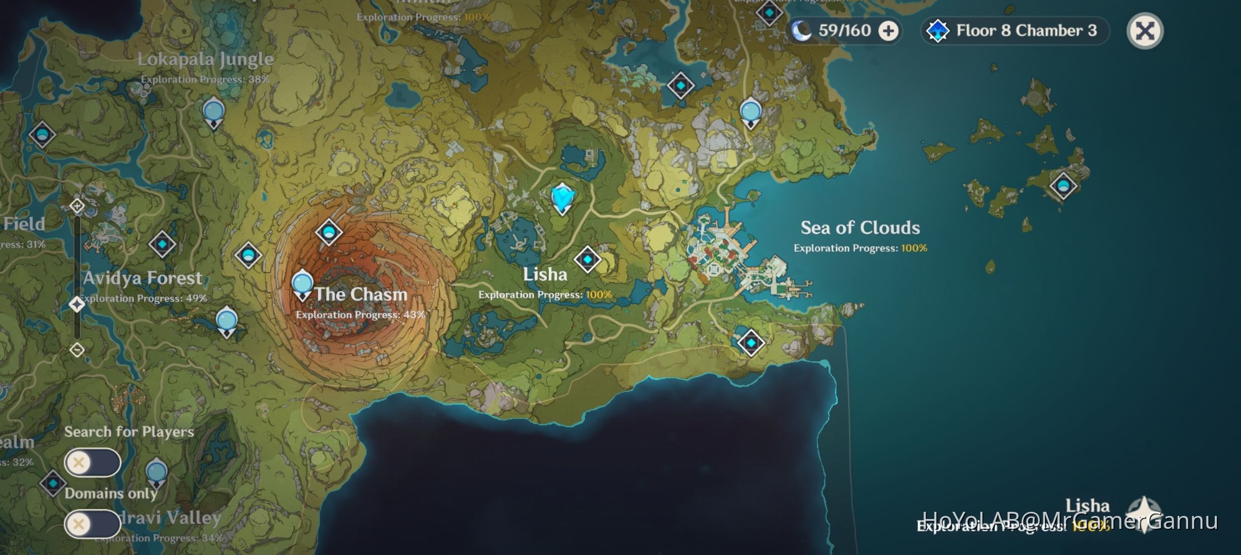 100% exploration on Lisha Genshin Impact | HoYoLAB