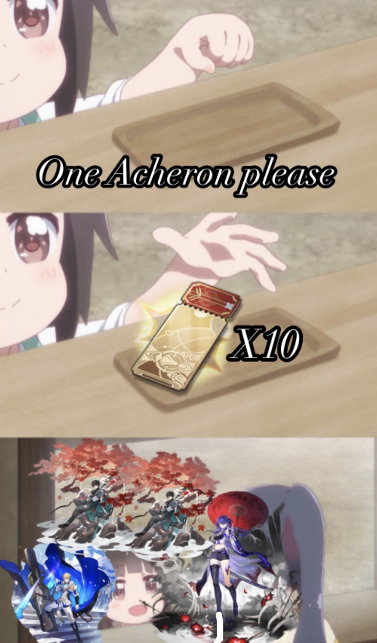 How my Acheron pull went- Honkai: Star Rail | HoYoLAB