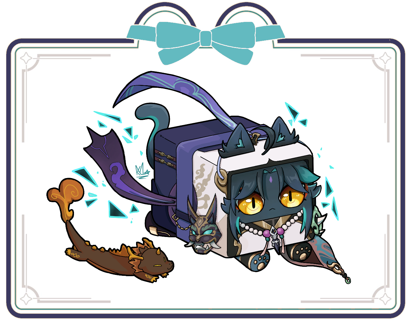 XiaoMeow for the CatifiedTeyvat event! ^^ Genshin Impact | HoYoLAB