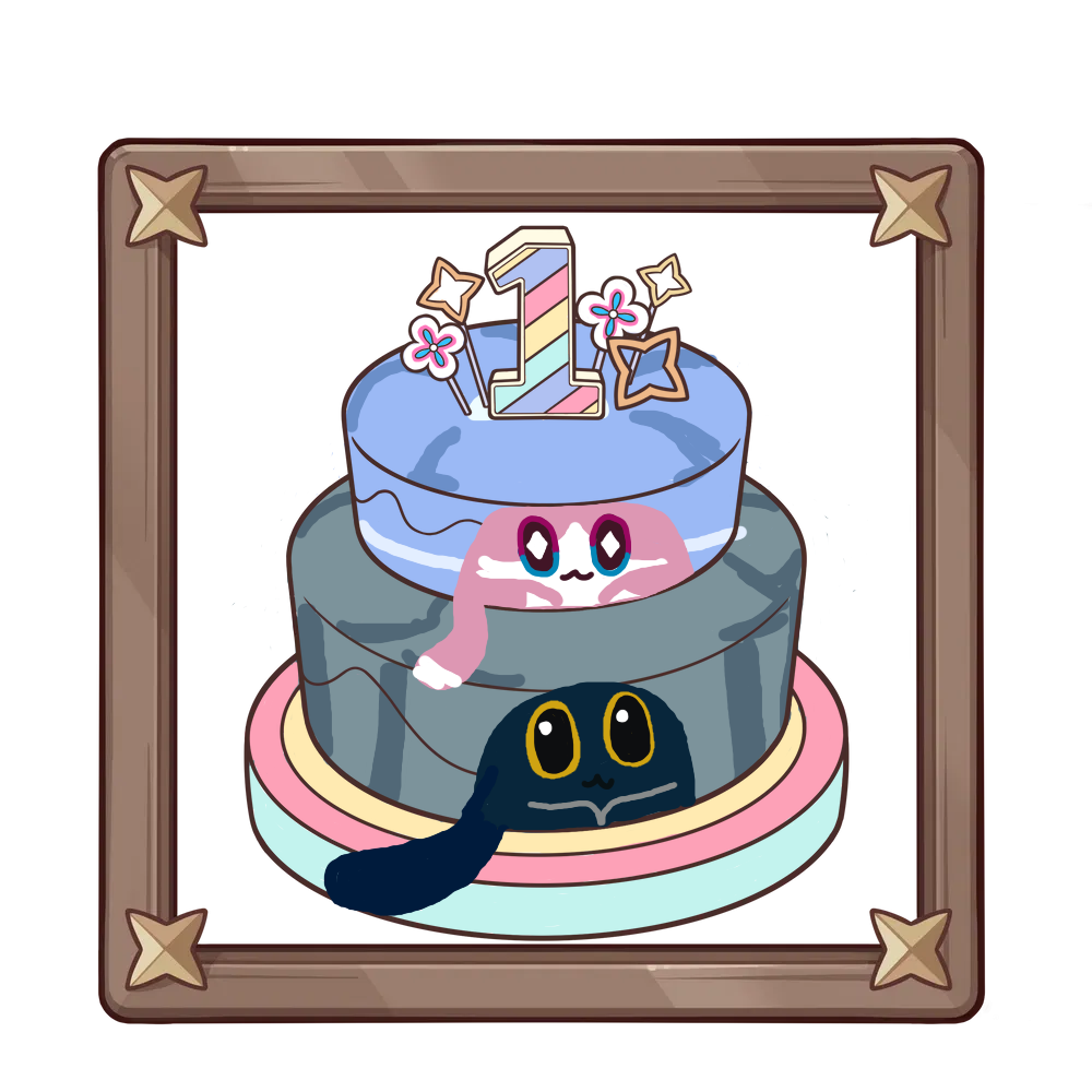 my contribution to the mspaint hsr 1 year anniversary birthday cakes ...