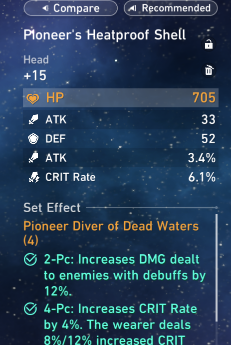 Acheron Relics Honkai: Star Rail | HoYoLAB