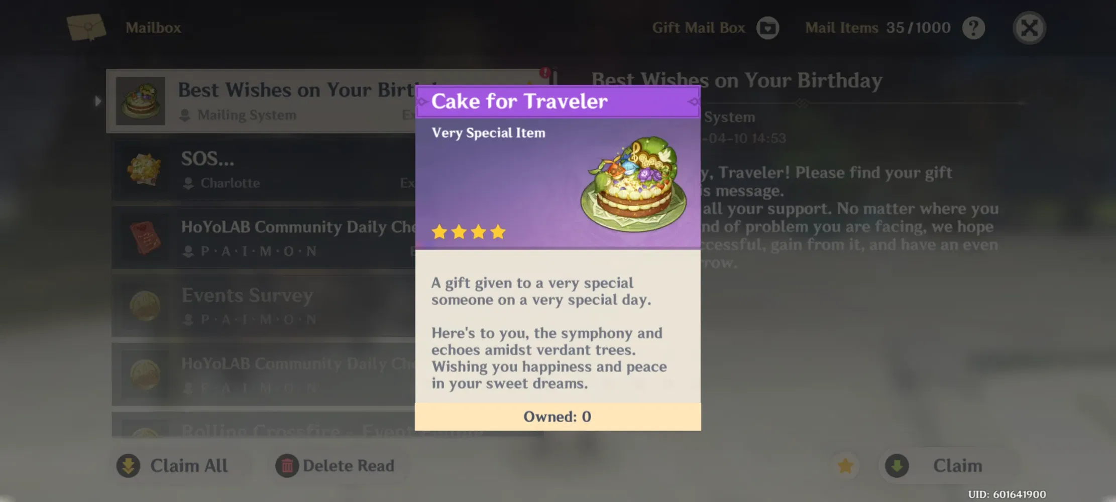 "Are there any characters you share birthdays with?" | HoYoLAB