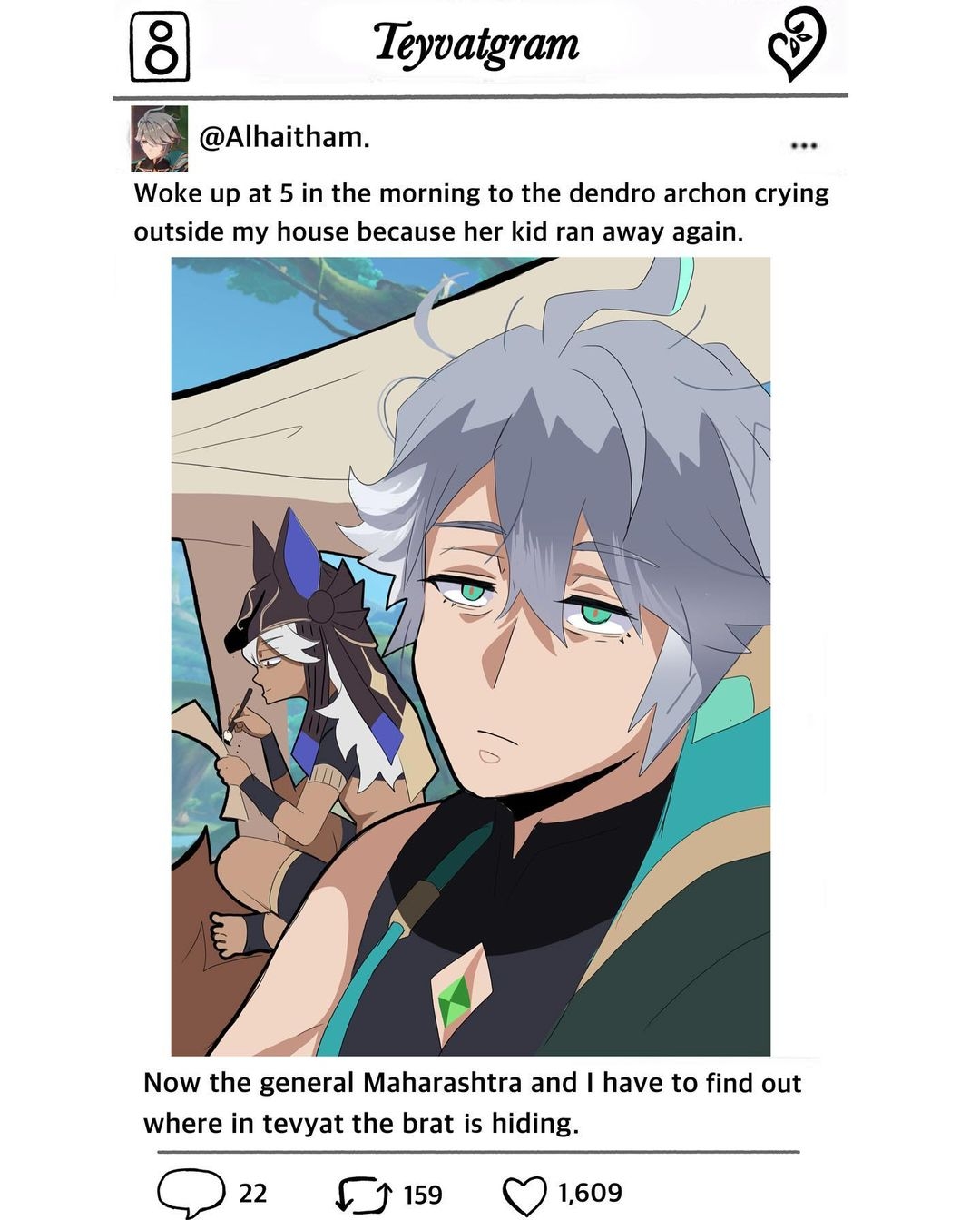 Sumeru life 😊 Genshin Impact | HoYoLAB