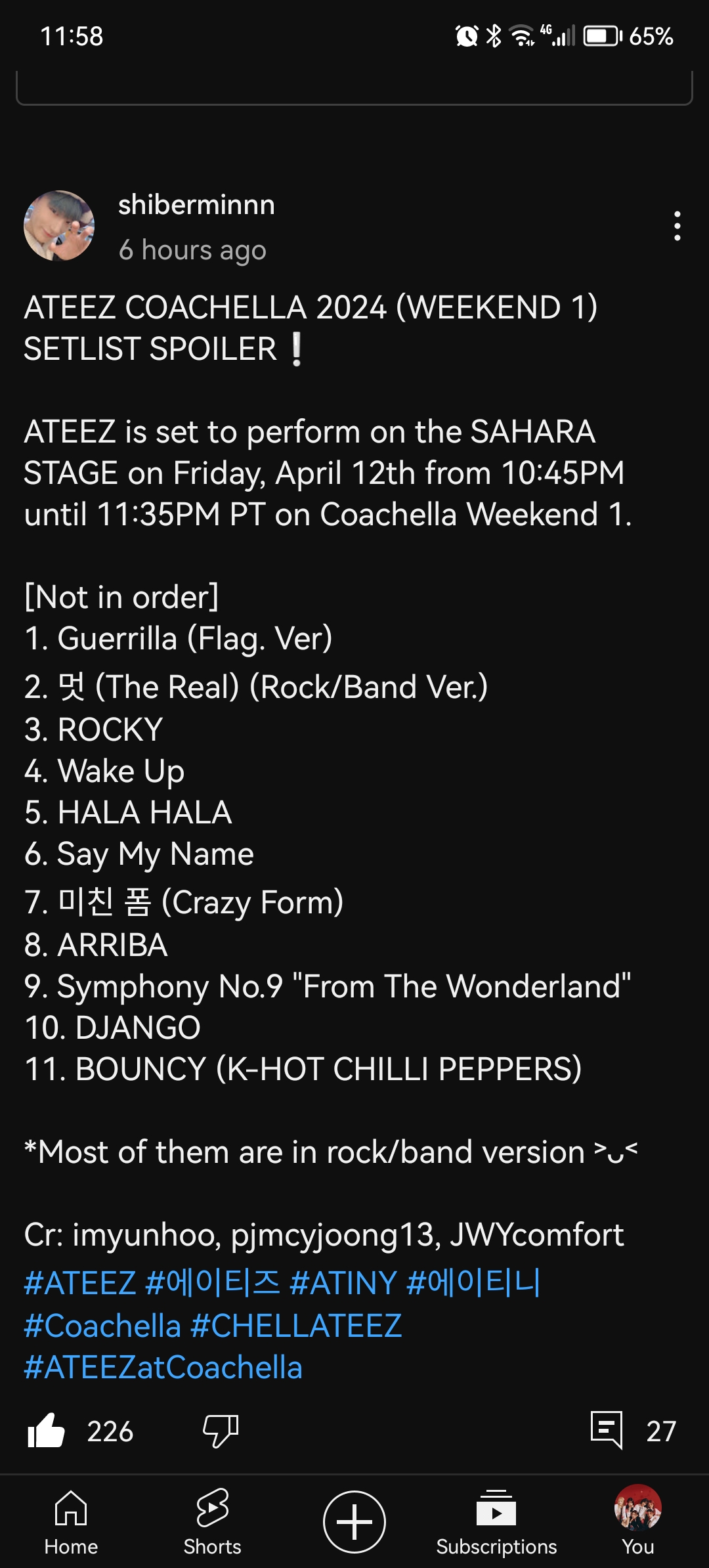SETLIST SPOILER!!! | HoYoLAB