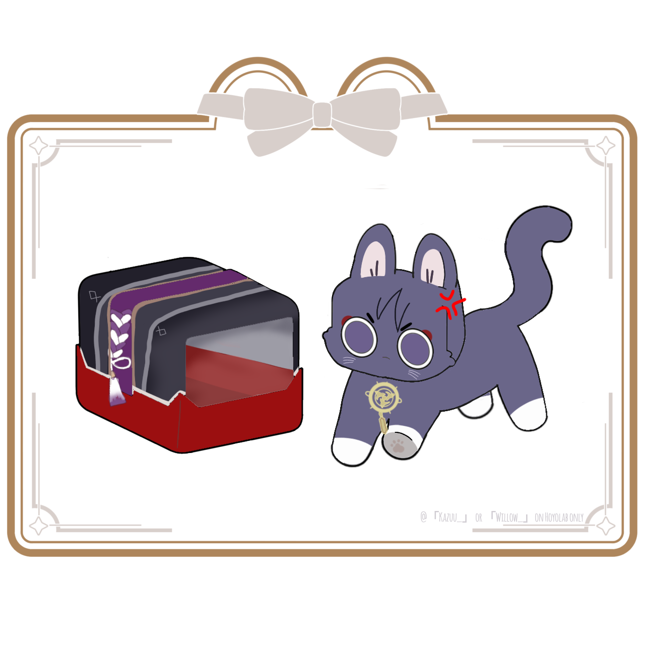 Scarameow : *Gets out from the box* Genshin Impact | HoYoLAB