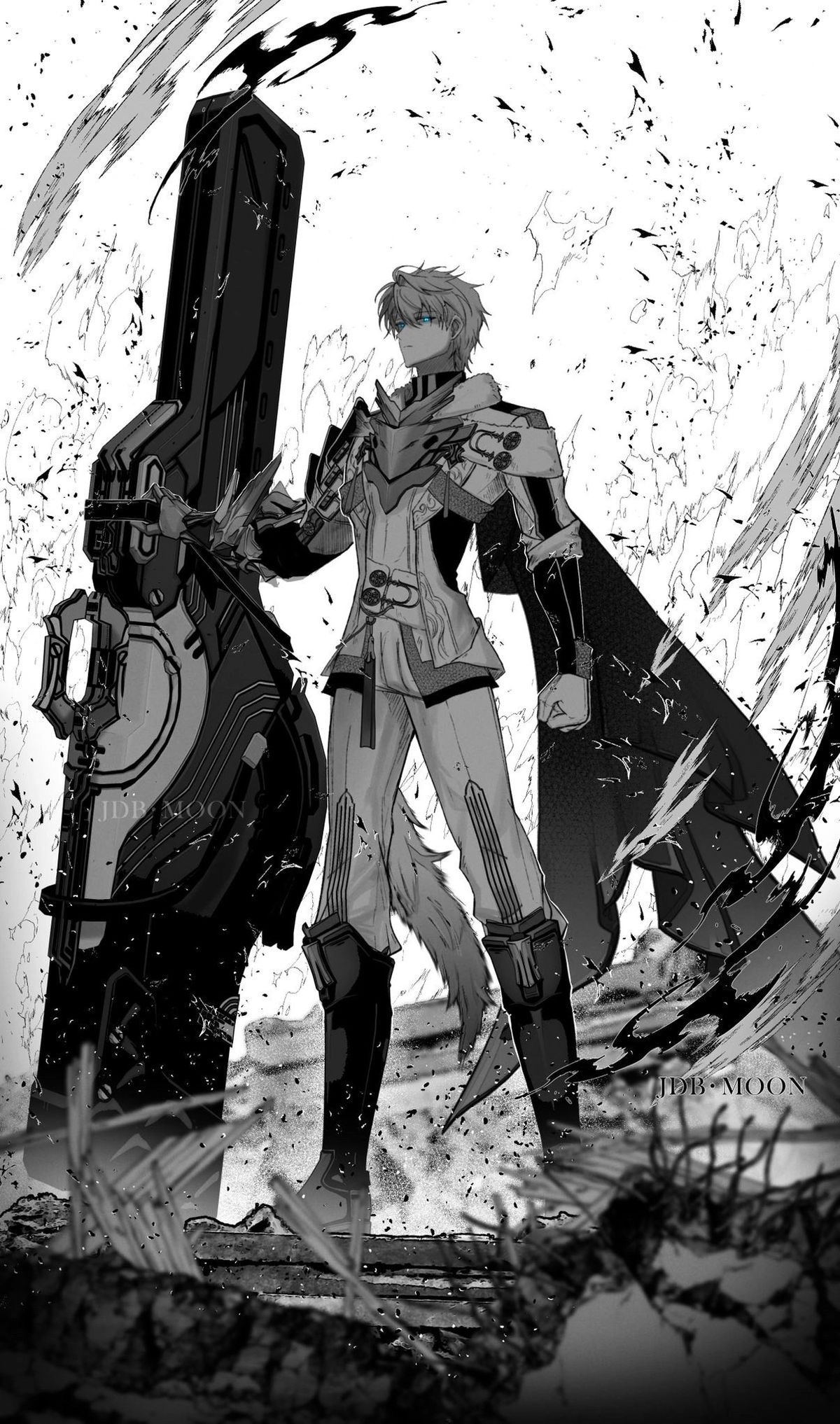 Cool Gepard Art by jdb_moon Honkai: Star Rail | HoYoLAB