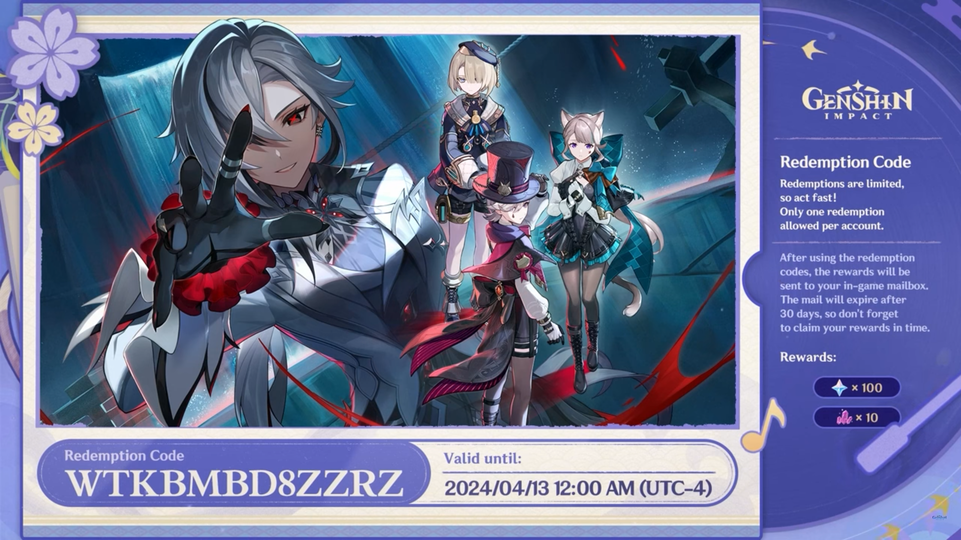 [Programa Especial v4.6] Códigos de Protogemas Genshin Impact | HoYoLAB