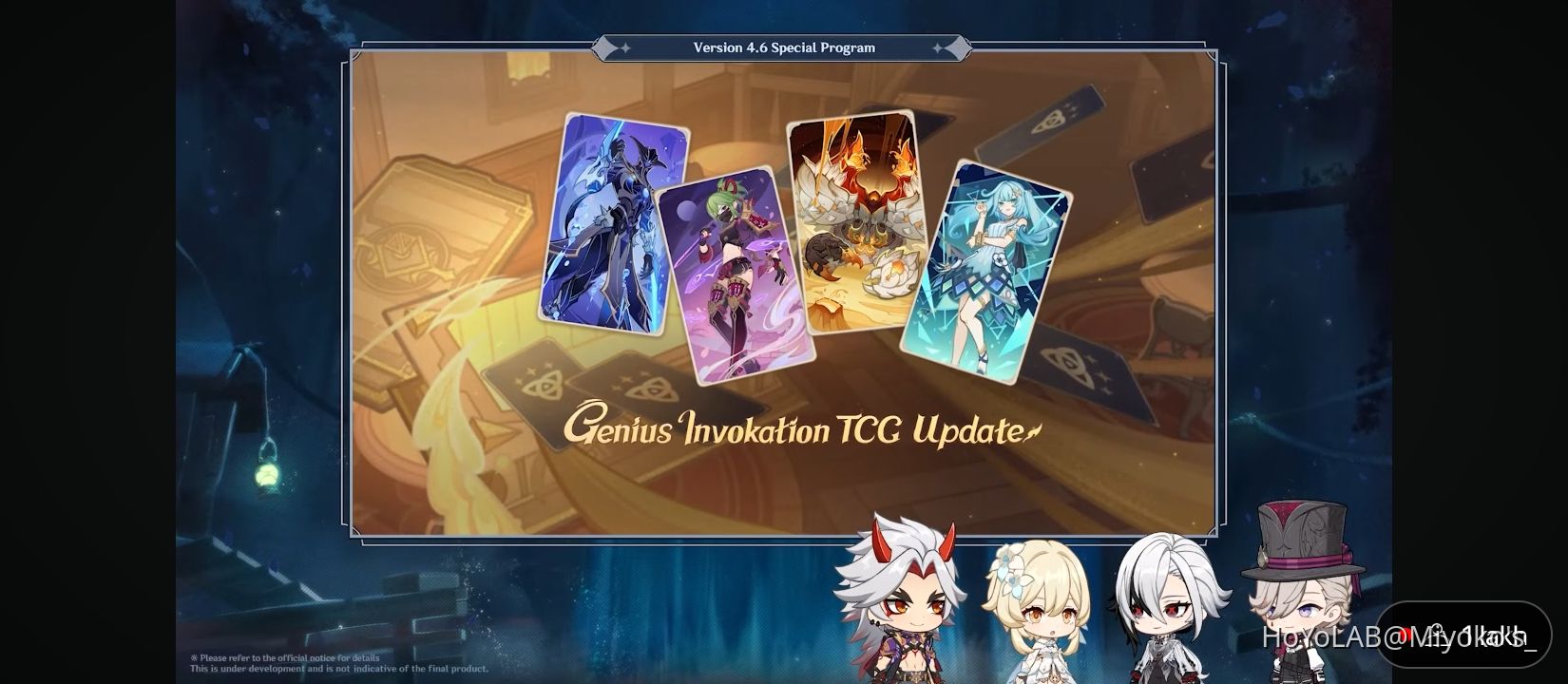 Genius Invocation TCG updates~ Genshin Impact | HoYoLAB