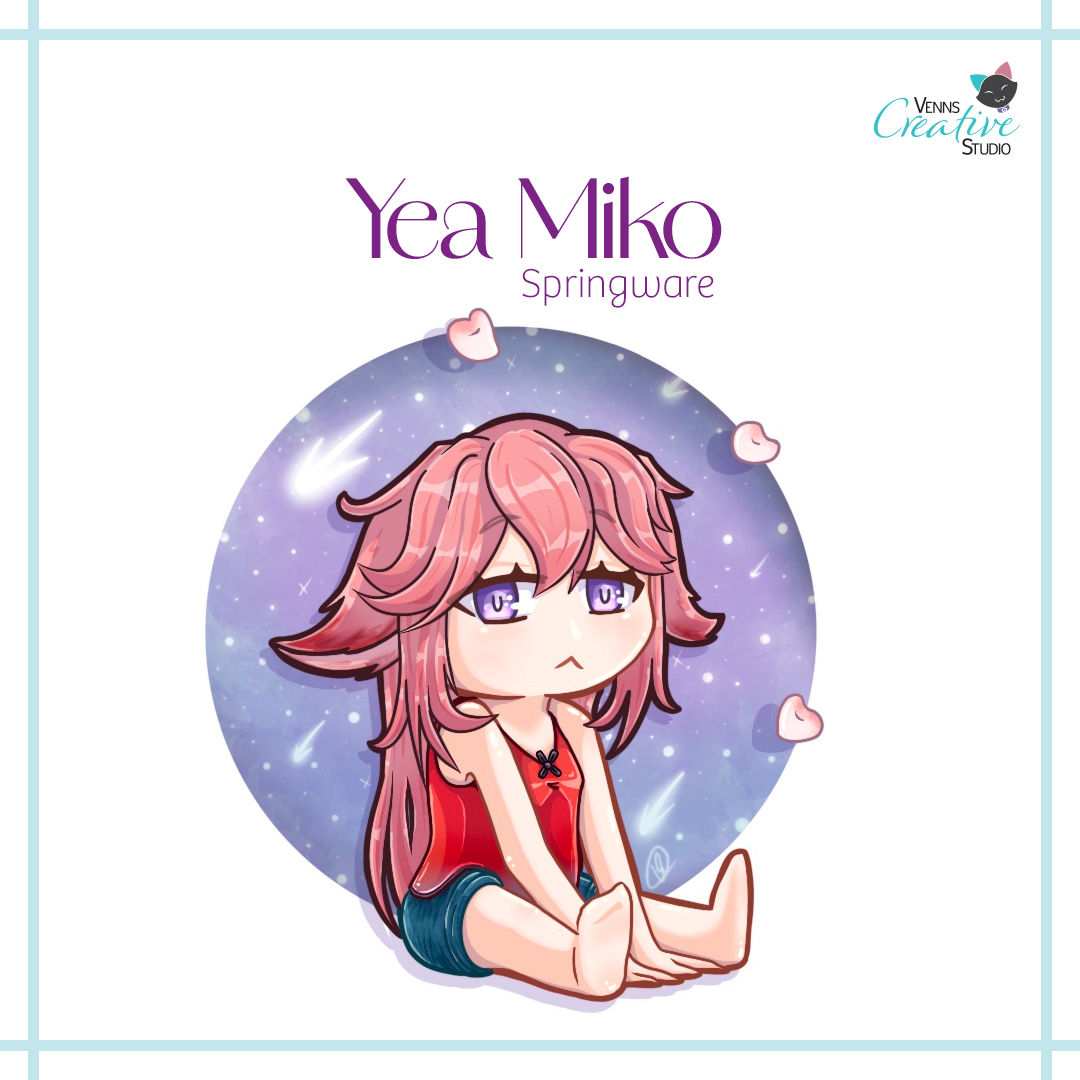 Yea Miko - Springware Genshin Impact | HoYoLAB