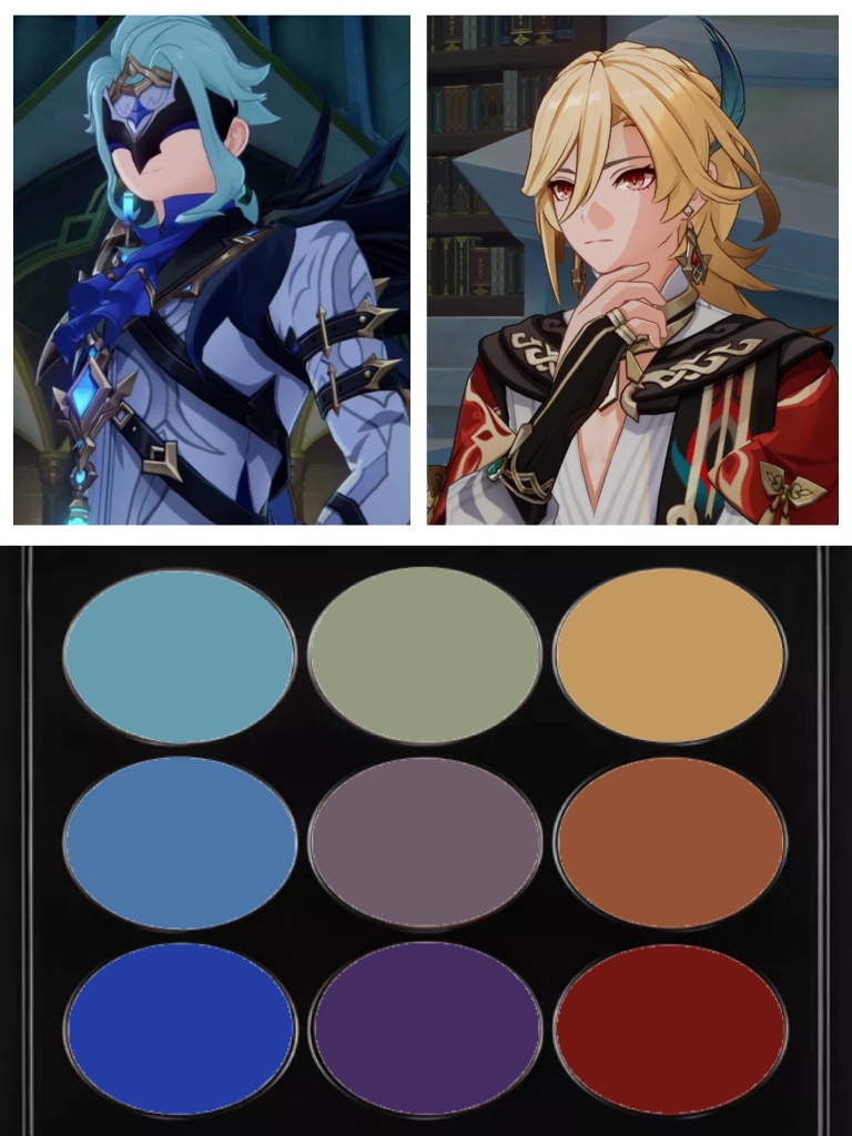 Colour Palettes Genshin Impact | HoYoLAB