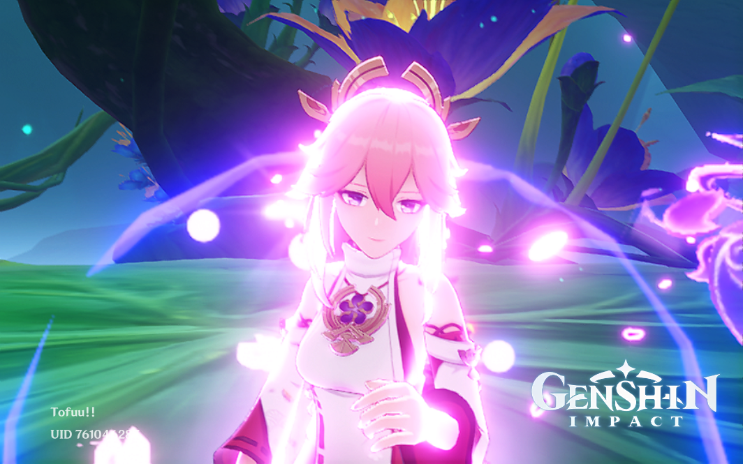 glowing yae yae Genshin Impact | HoYoLAB