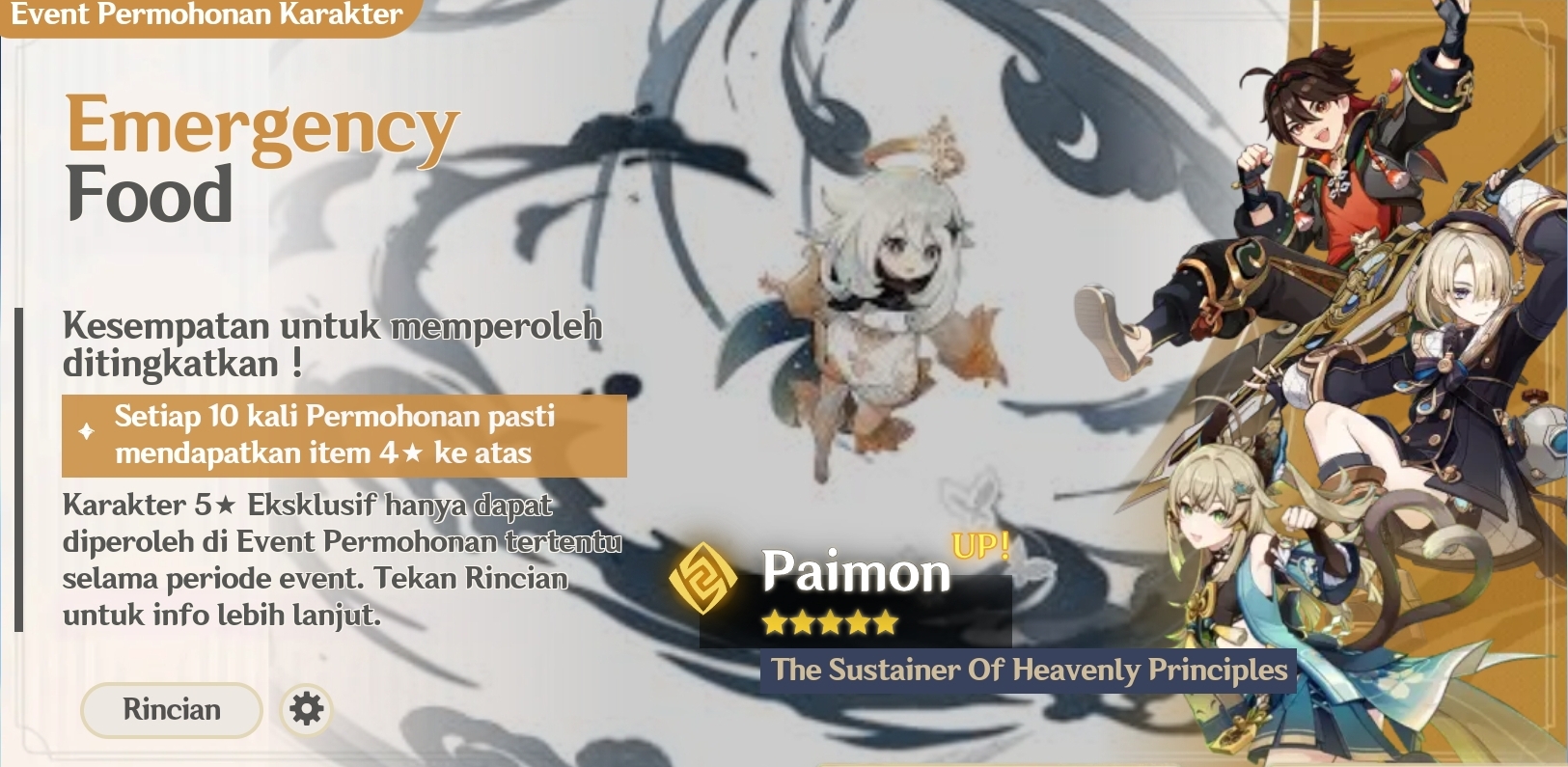Paimon's Banner Genshin Impact | HoYoLAB