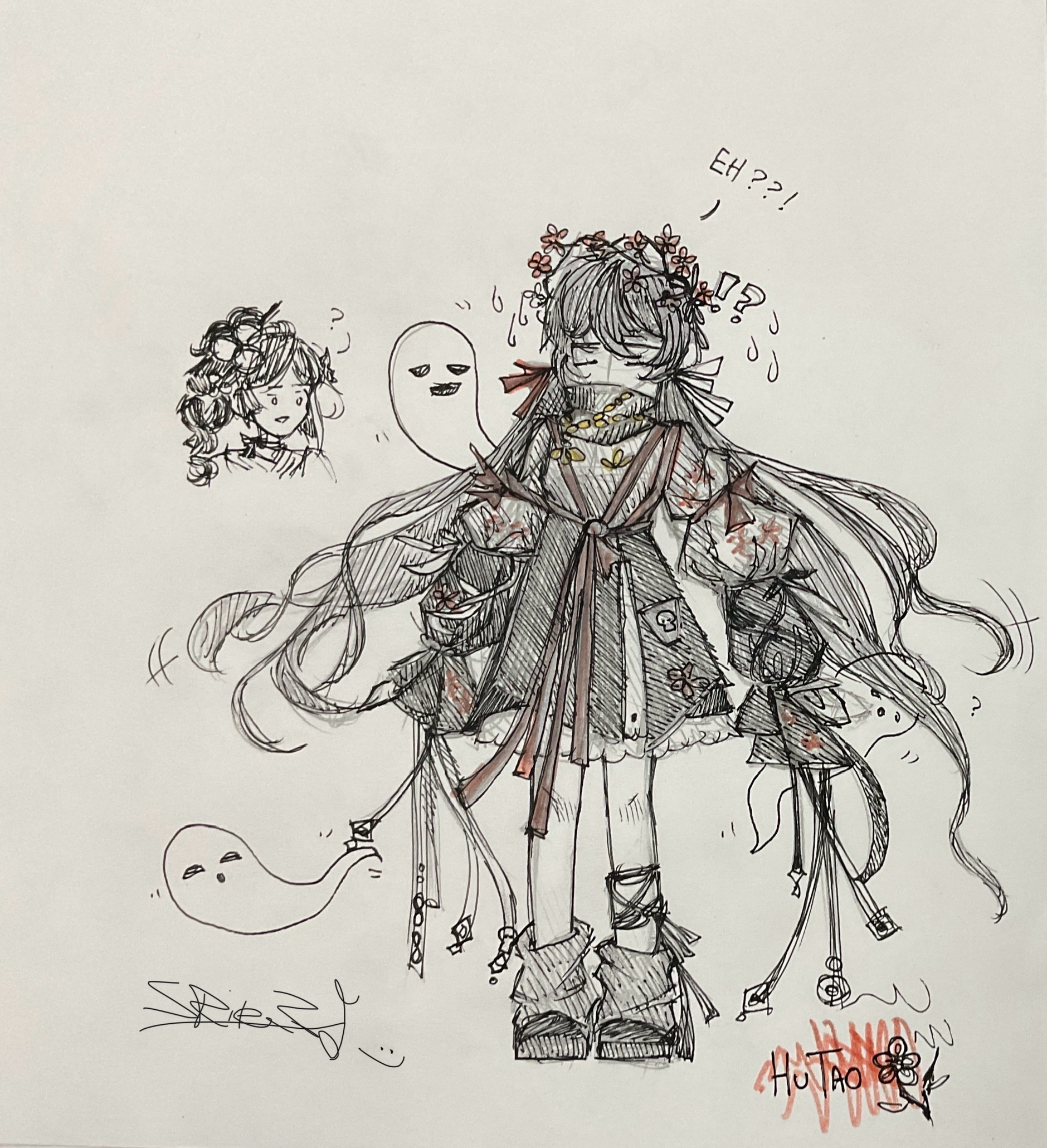MODERN OUTFIT FOR HUTAO ⚰️🔥 Genshin Impact | HoYoLAB