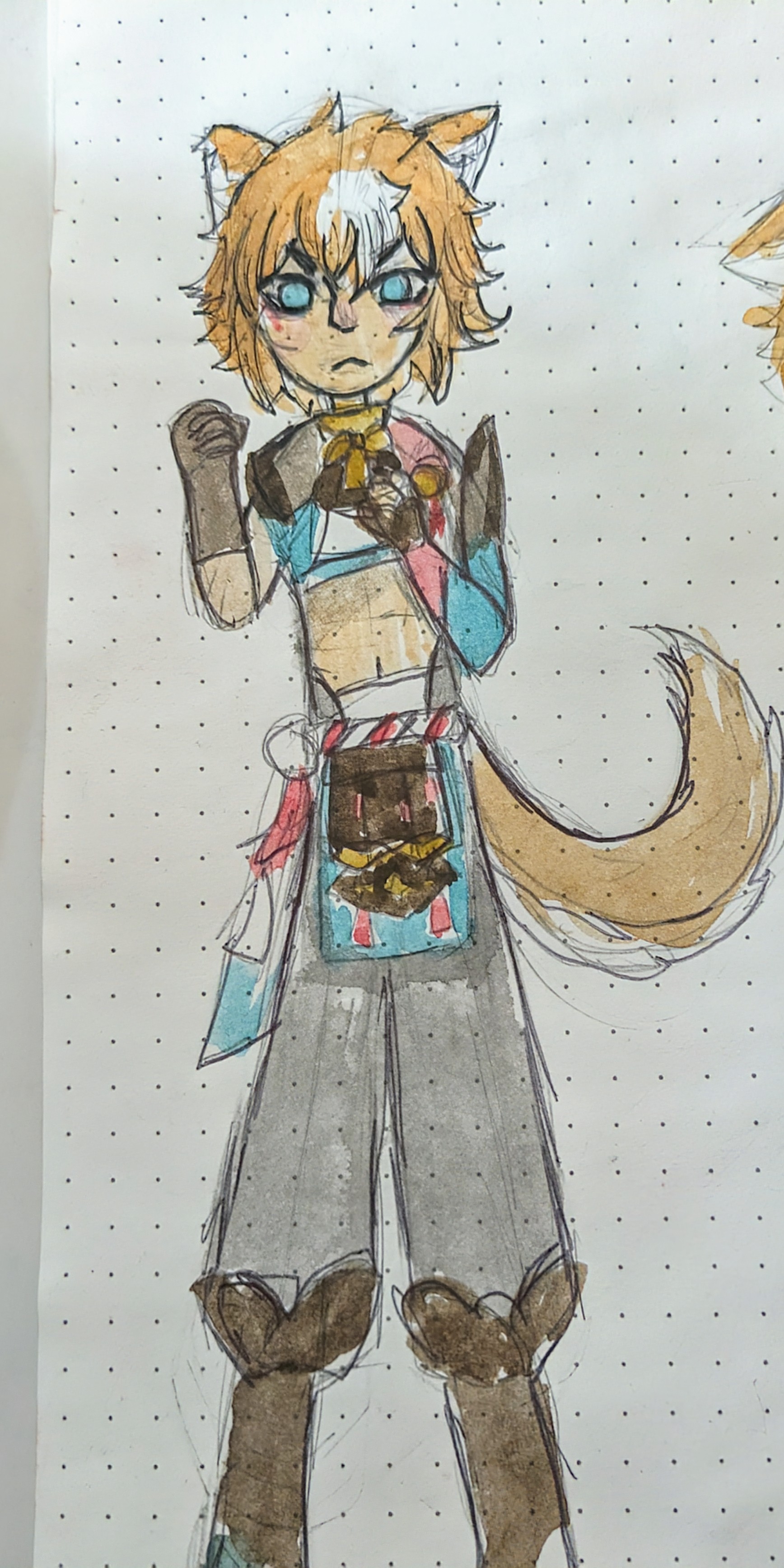 Gorou sketch Genshin Impact | HoYoLAB