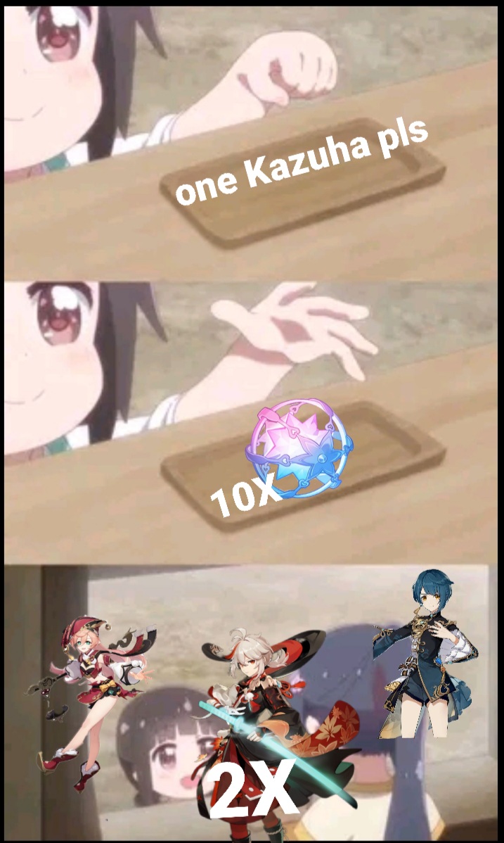 how my first pull went Genshin Impact | HoYoLAB