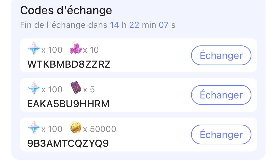 Free primo gemmes new codes Genshin Impact | HoYoLAB