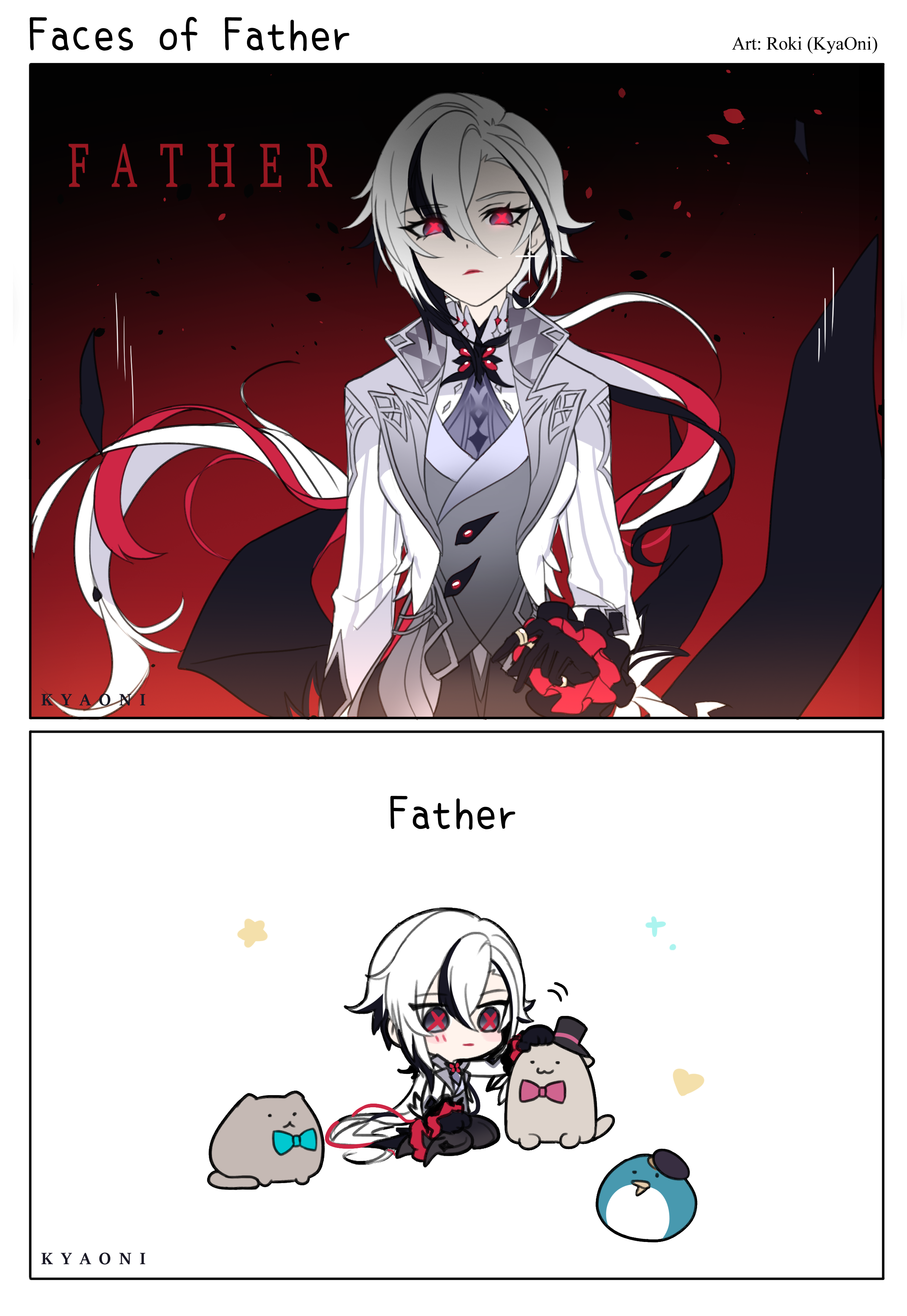 Faces of Father Genshin Impact | HoYoLAB