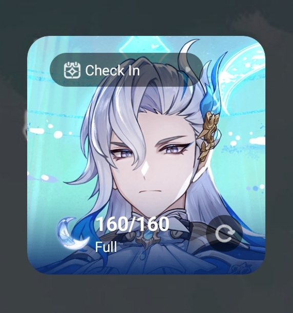 Finally got Neuvillette widget! Genshin Impact | HoYoLAB