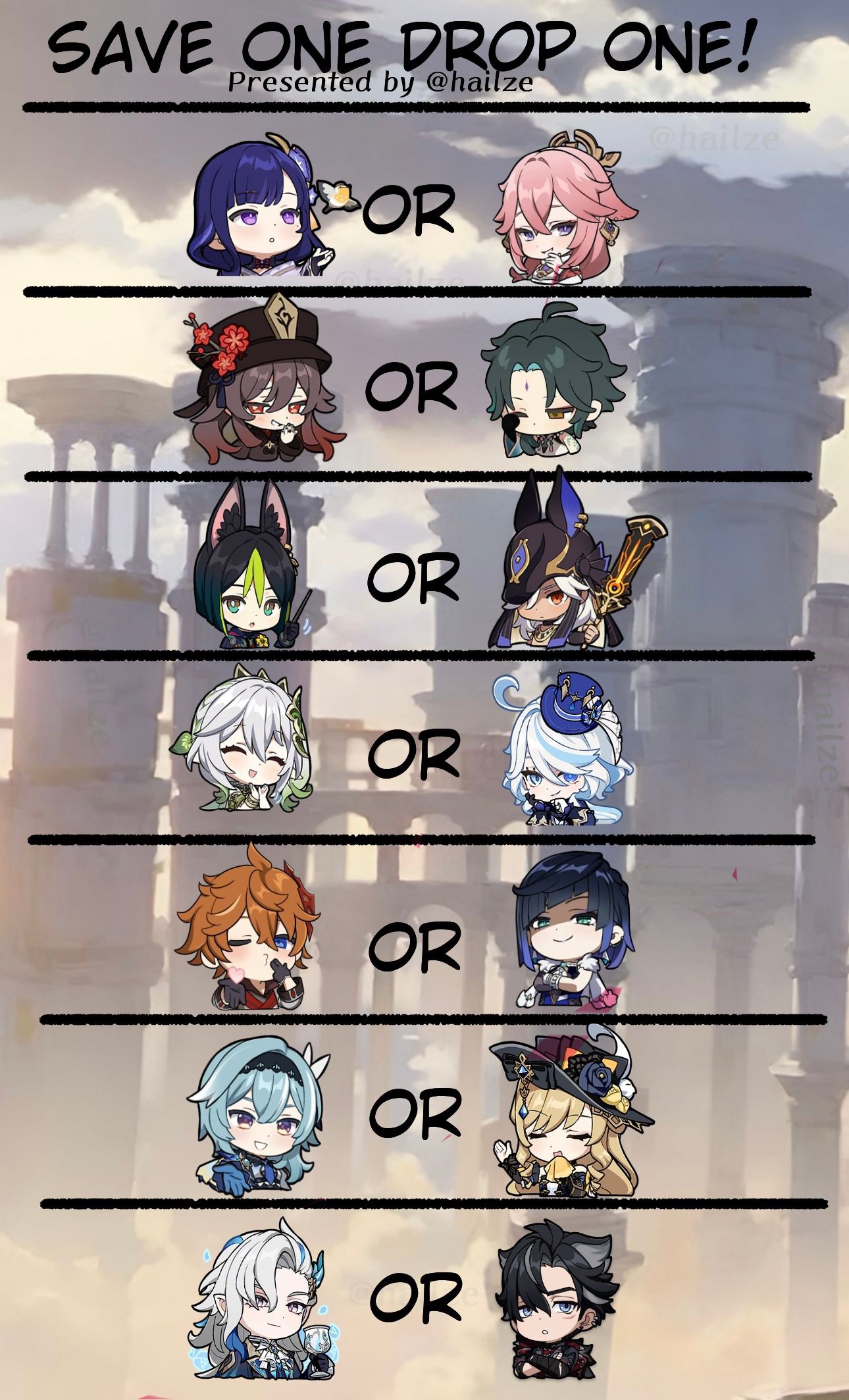 Keep One Drop One!! Genshin Impact | HoYoLAB