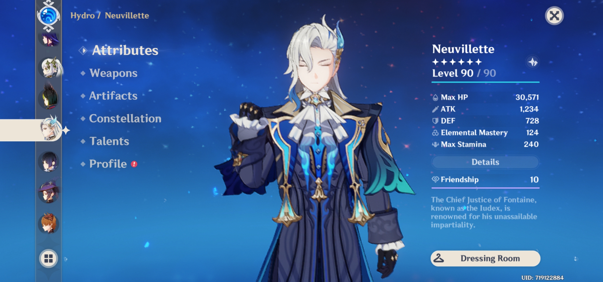 Day one of improving my Neuvillete build. Genshin Impact | HoYoLAB