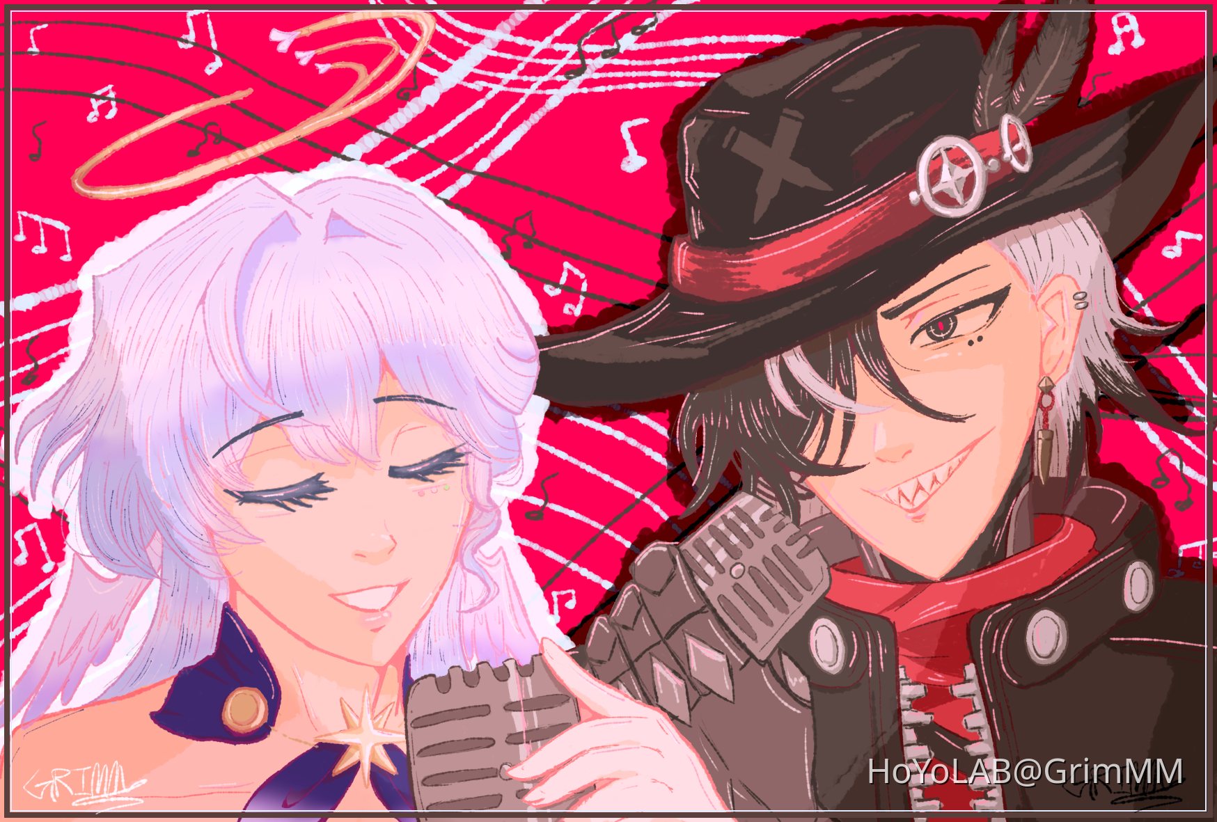 Boothill and Robin are singing Honkai: Star Rail | HoYoLAB