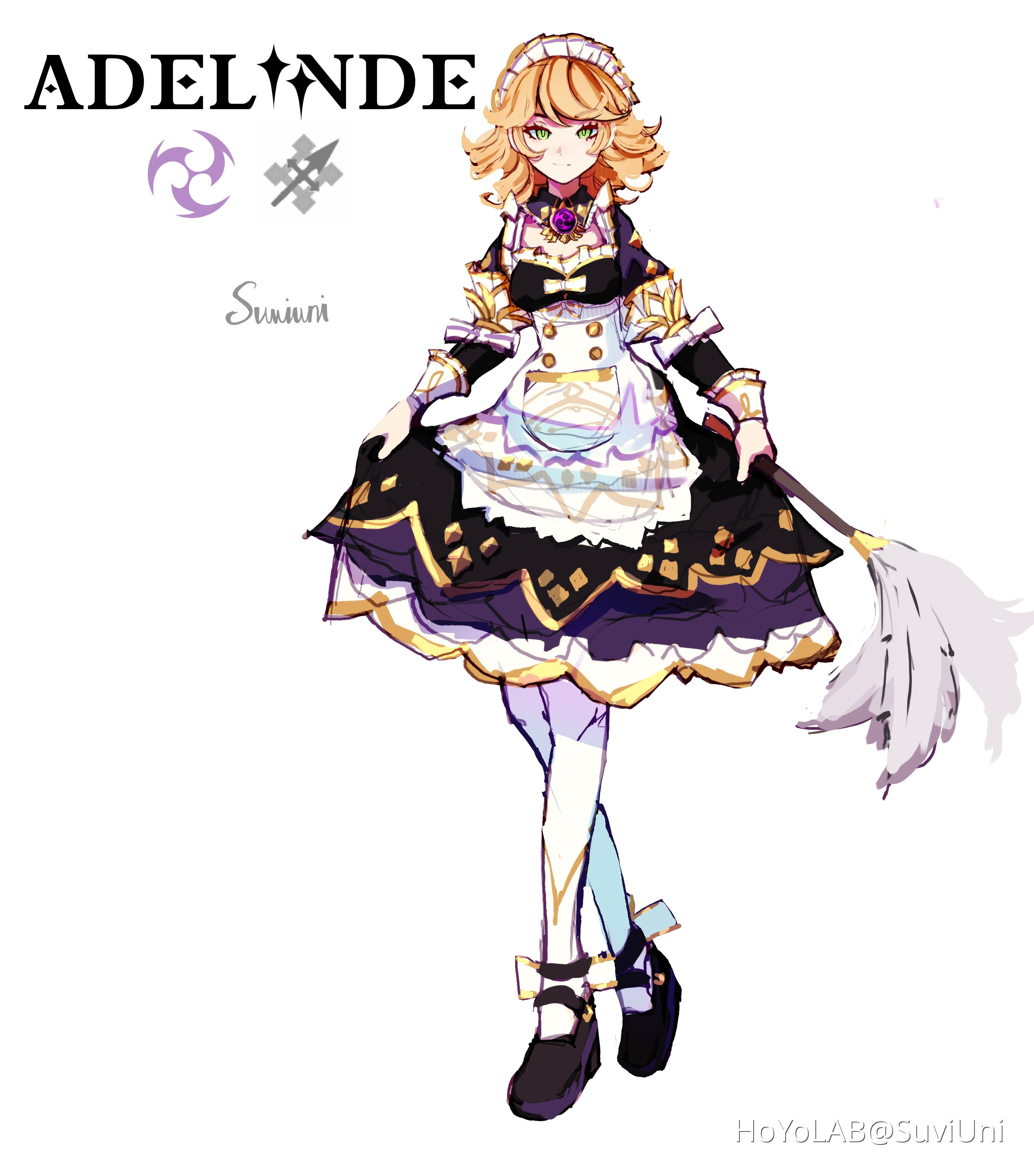Adelinde as a playable character Genshin Impact | HoYoLAB