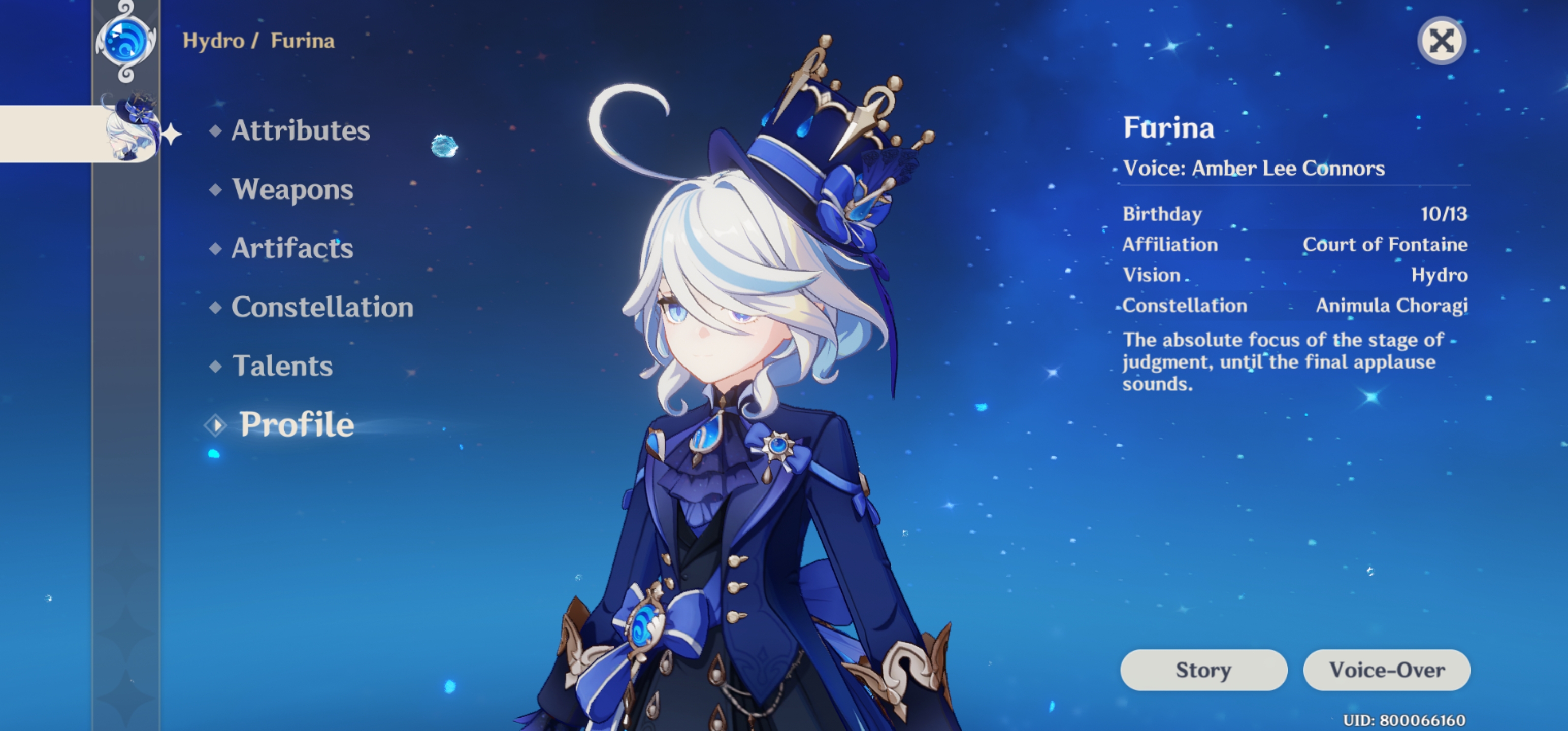 Furina • Hydro Archon Genshin Impact | HoYoLAB