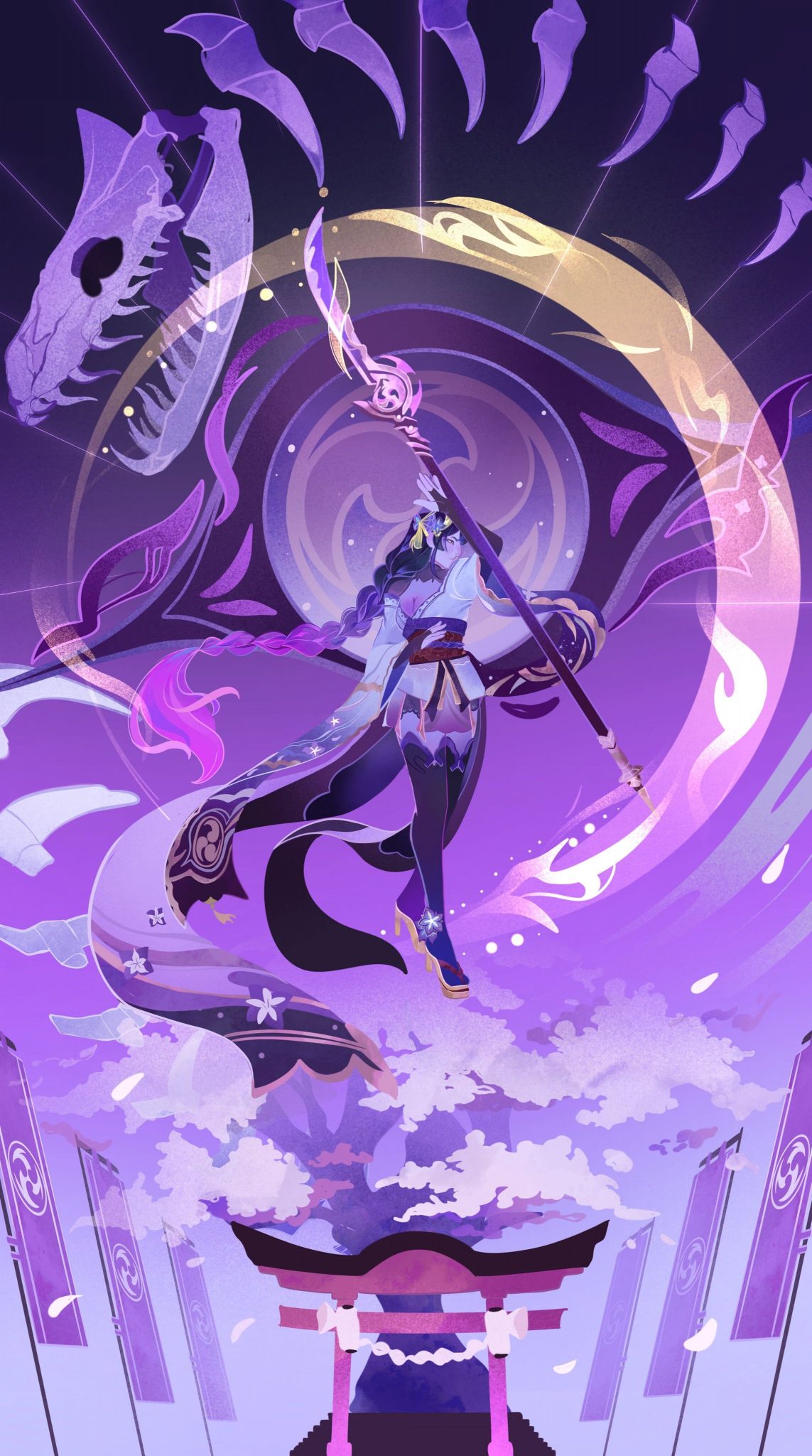 The Immortal Shogun, the Narukami Ogosho, the God of Eternity Genshin ...