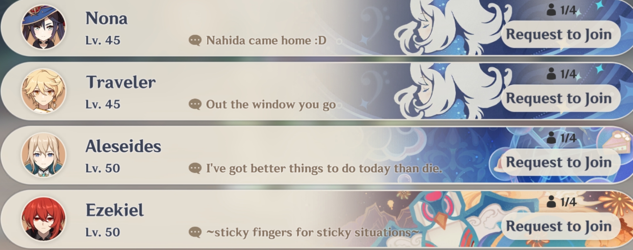 LMAO WHY DO THE SIGNATURES MATCH UP SO WELL Genshin Impact | HoYoLAB