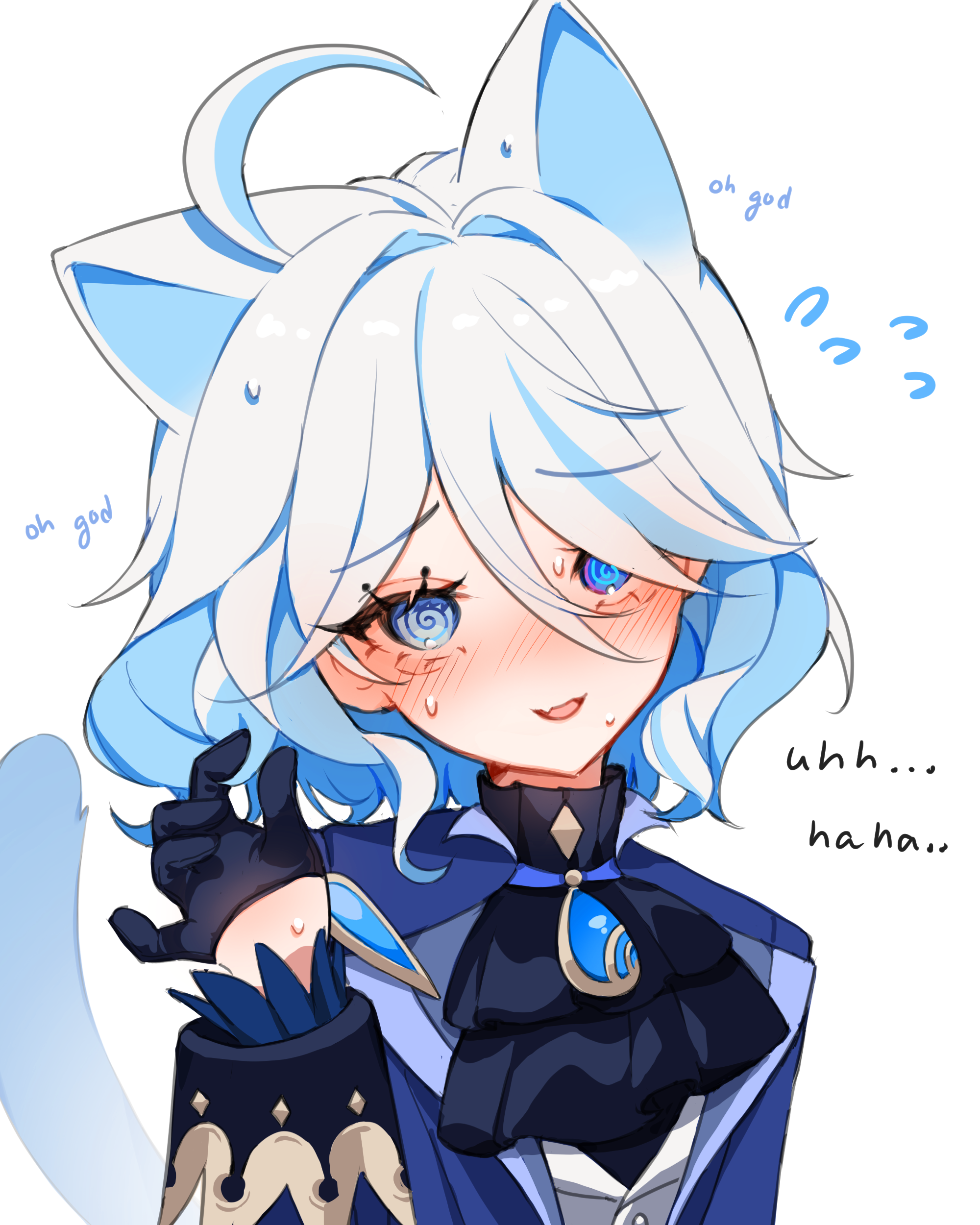 furina fan badge post Genshin Impact | HoYoLAB